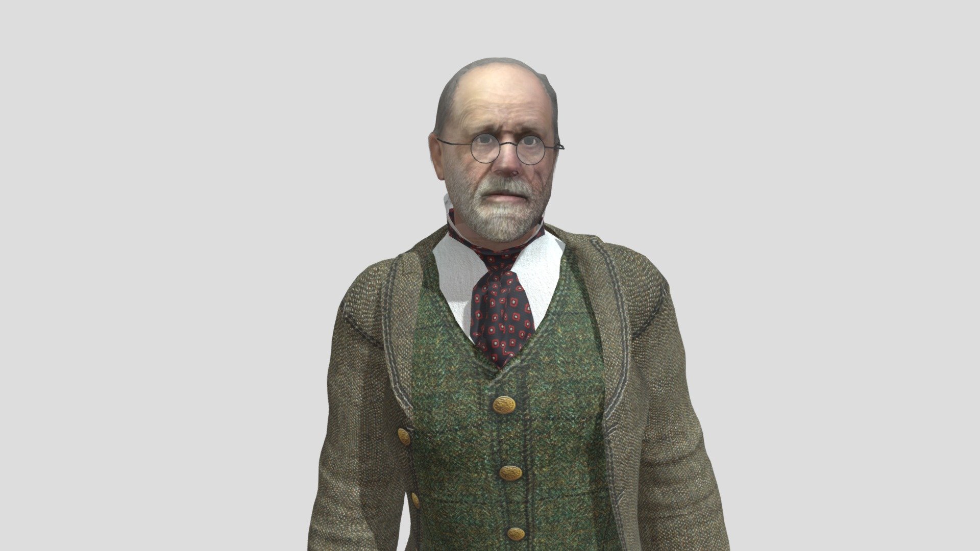 Freud - Download Free 3D model by gb.prof.69 [bbb4214] - Sketchfab