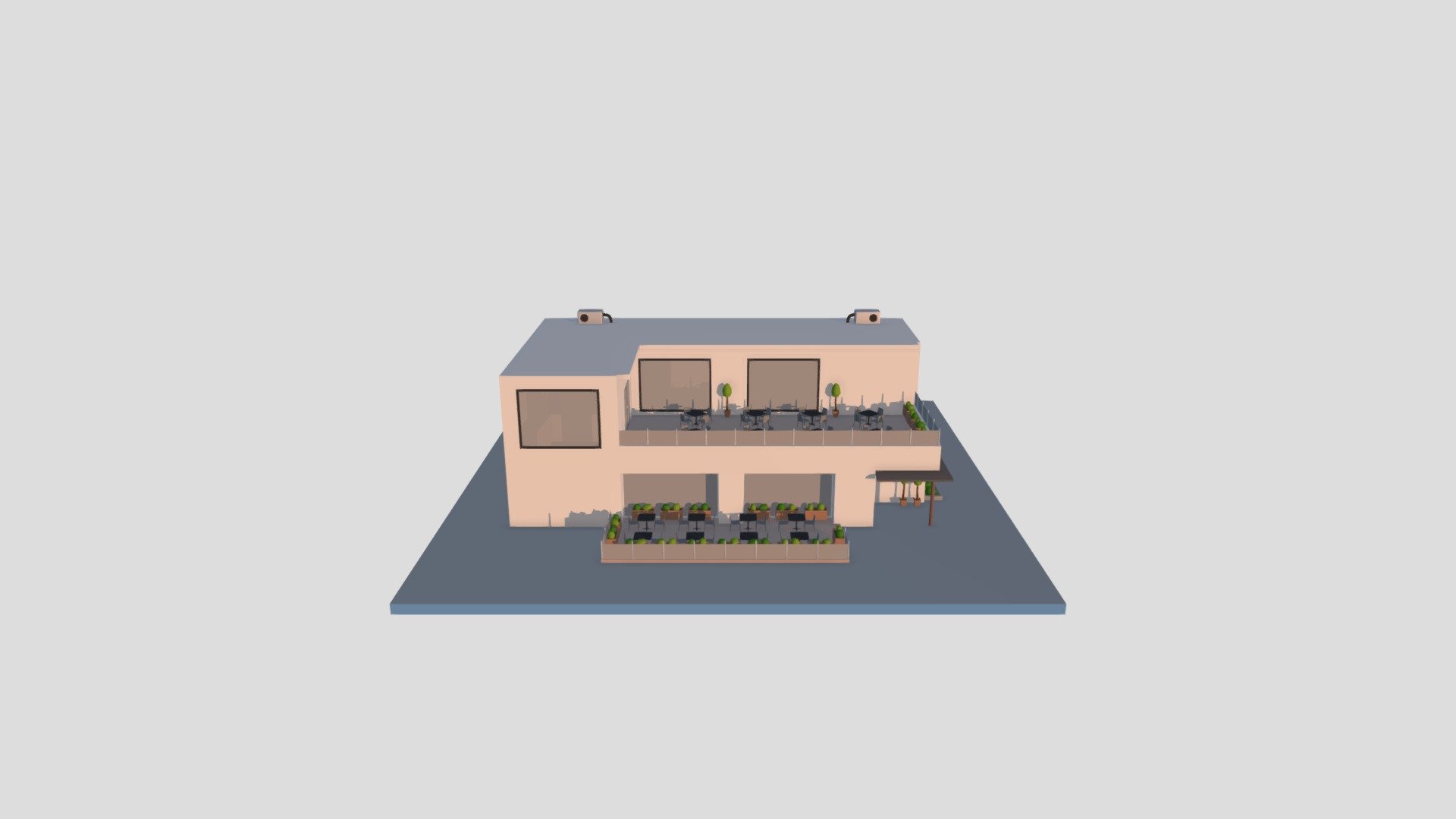 RESTAURANT - 3D model by Skeptic.409 [bbb49d4] - Sketchfab