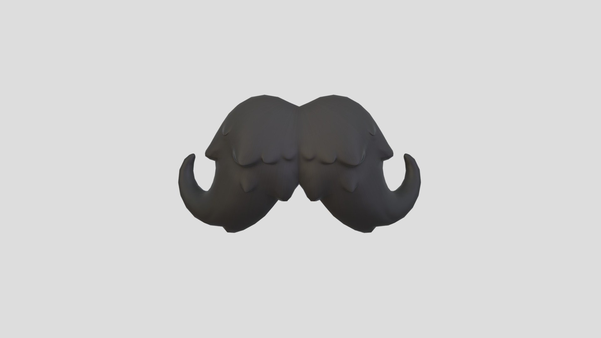 Mustache 02 - Buy Royalty Free 3D model by bariacg [bbb4fb1 ...
