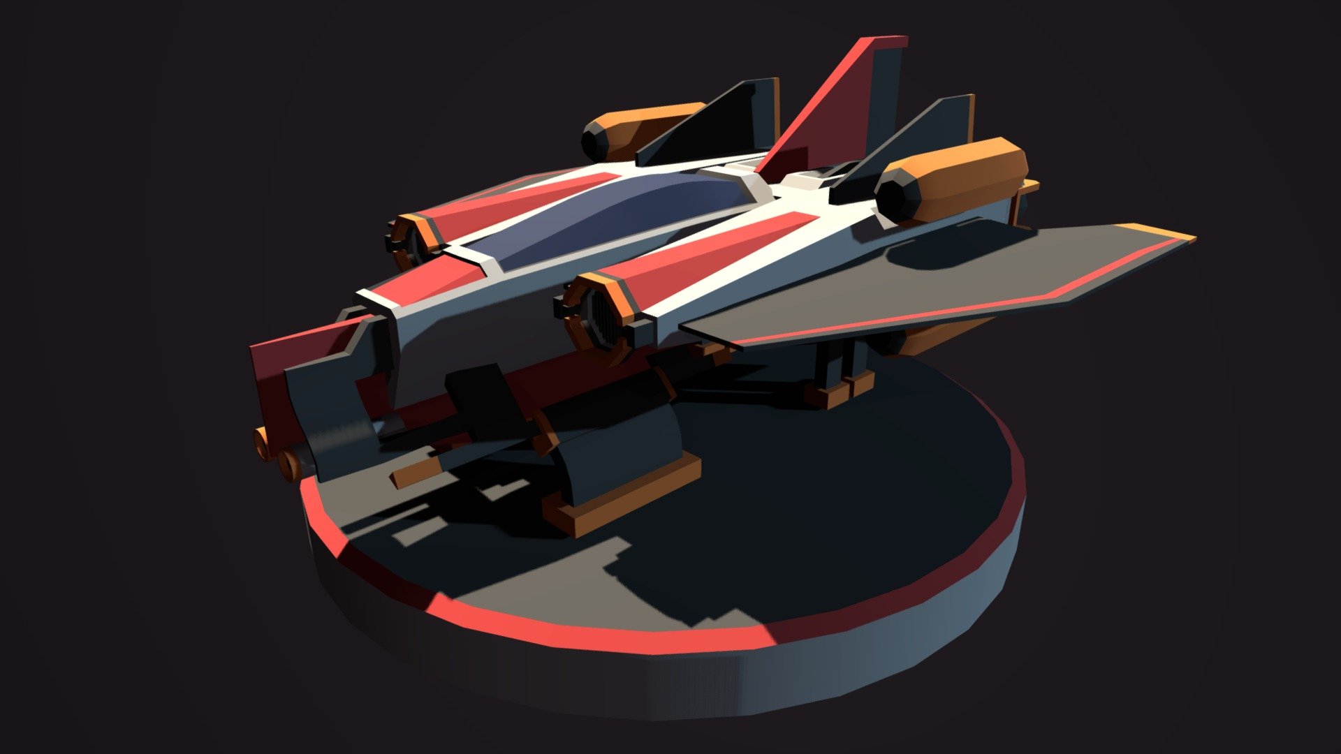 Space Racecraft - Download Free 3D model by Lite [bbb6bd2] - Sketchfab