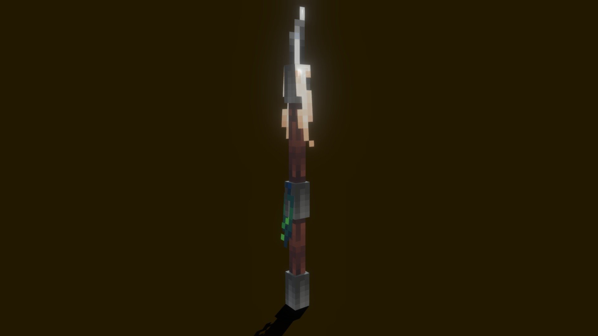 Polearm | Minecraft models - 3D model by TBPS-mc [bbb7de0] - Sketchfab
