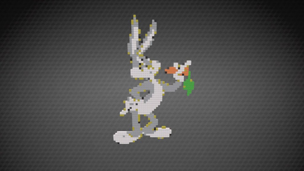 Bugs Bunny - 3D model by CraftMaster Software (@craftmaster) [bbb8410 ...