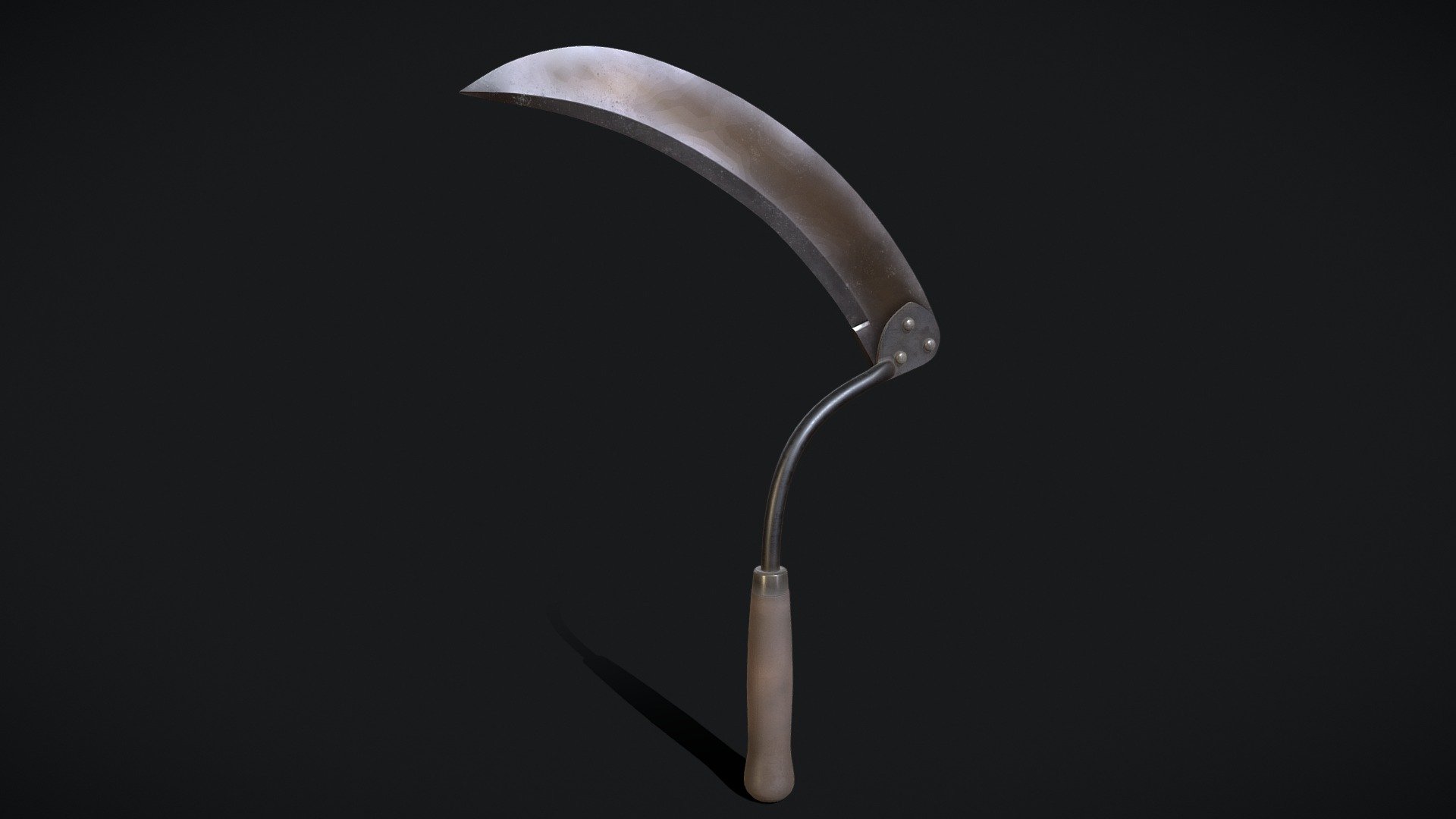 Old Sickle - Download Free 3D model by FinBass [bbba28e] - Sketchfab