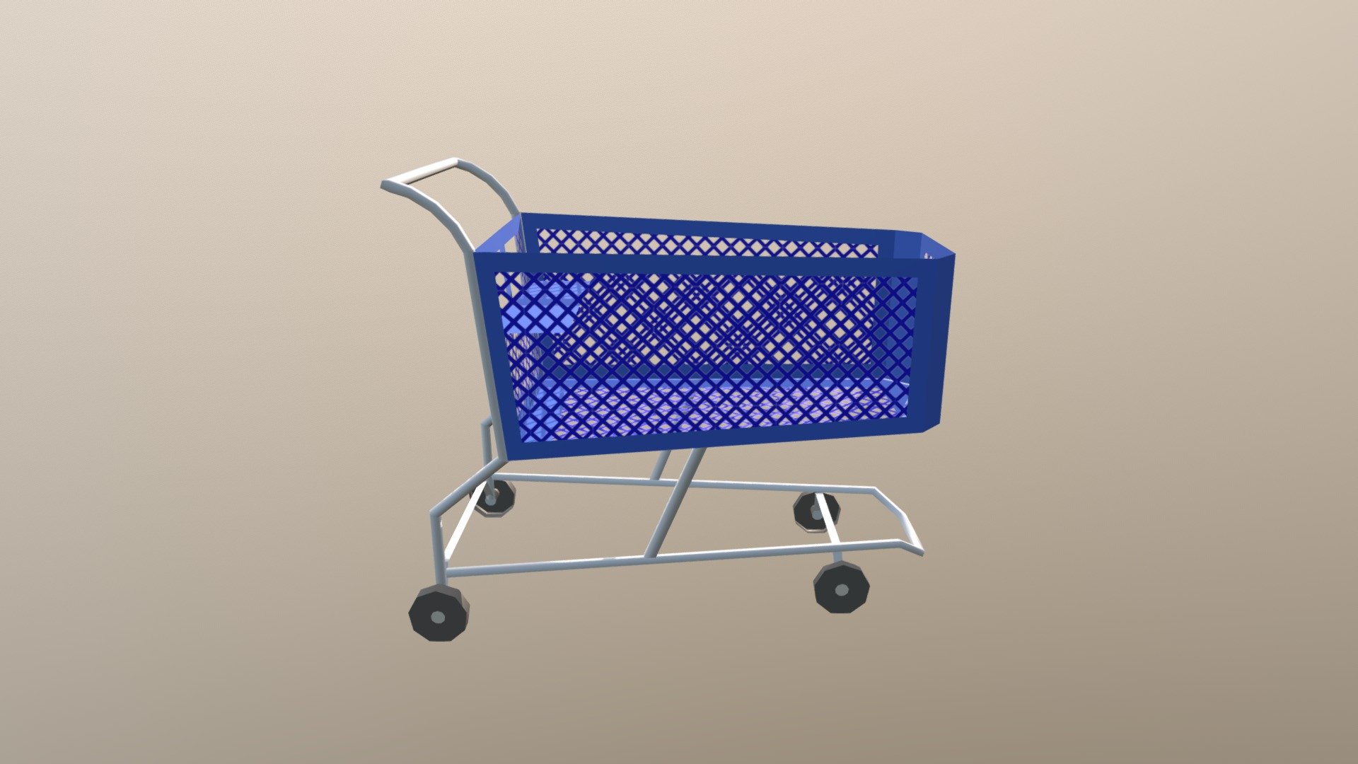 Altspace Blue Shopping Cart - Download Free 3D model by MML0385 ...