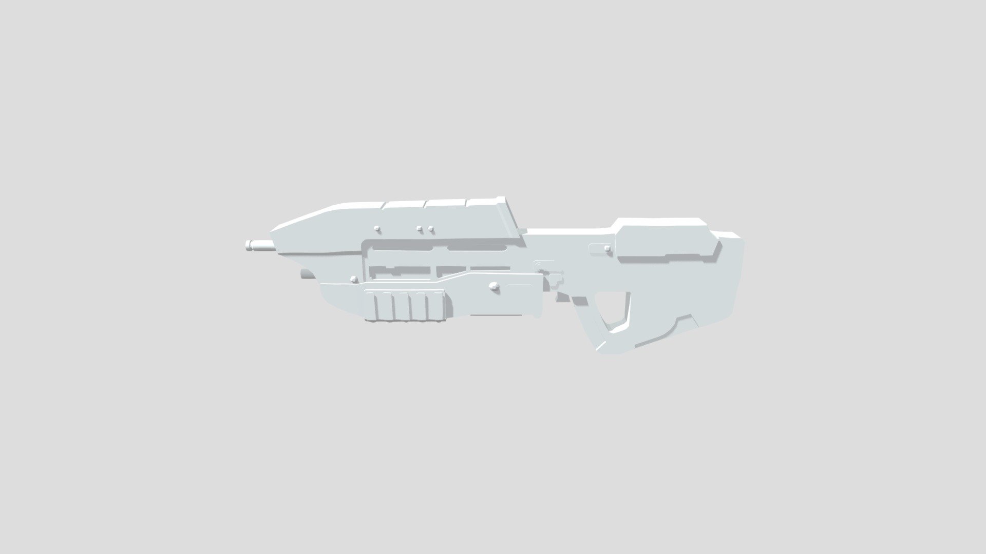 Halo Assault Rifle - 3D model by lucien lawson (@lucienlawson1 ...
