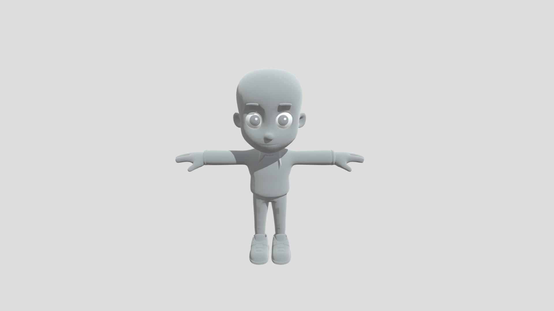 Human and VeggieTales in the House Male Kid Base - Download Free 3D ...