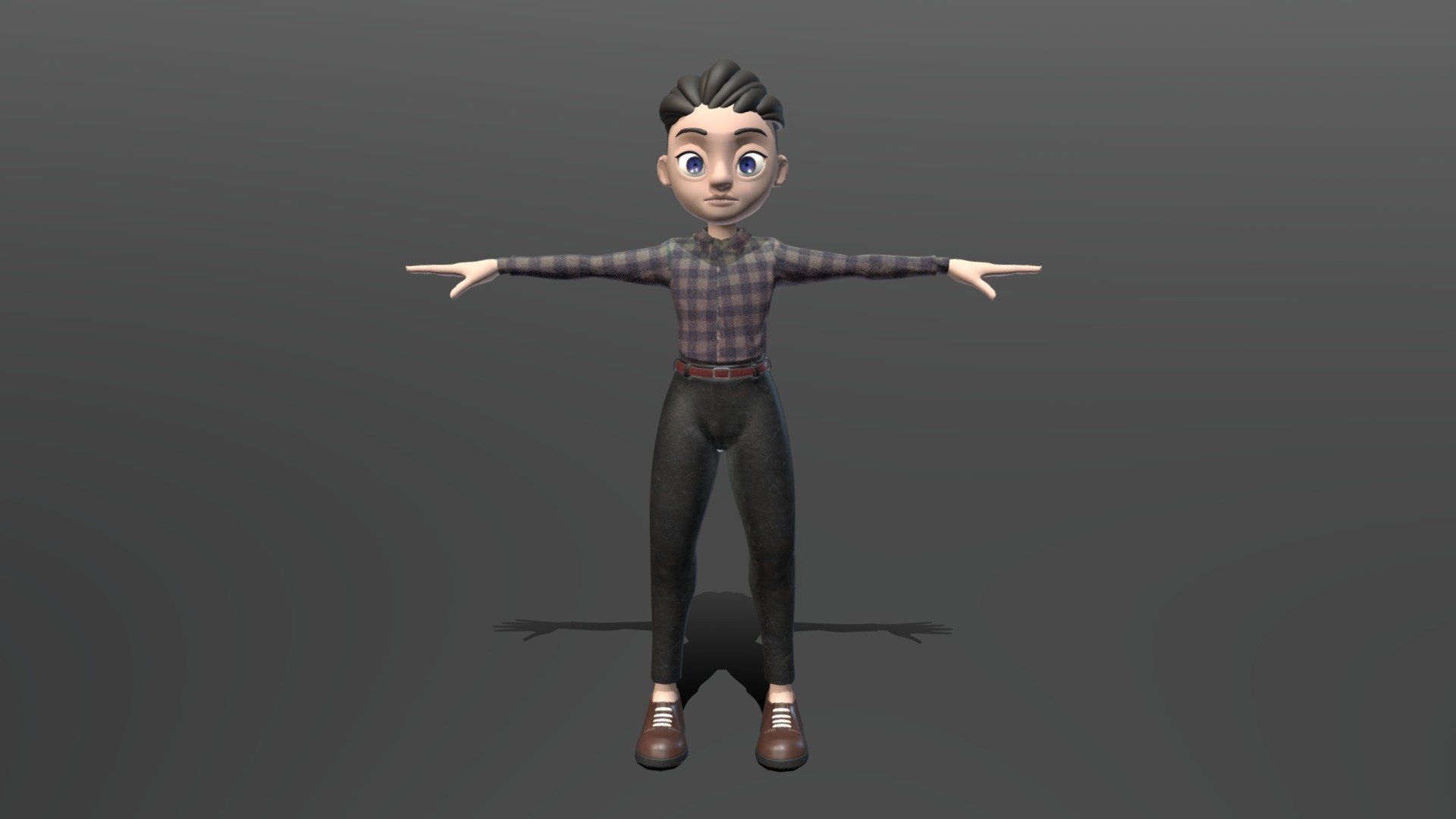 Stylized Human Male - smart casual outfit - Buy Royalty Free 3D model ...