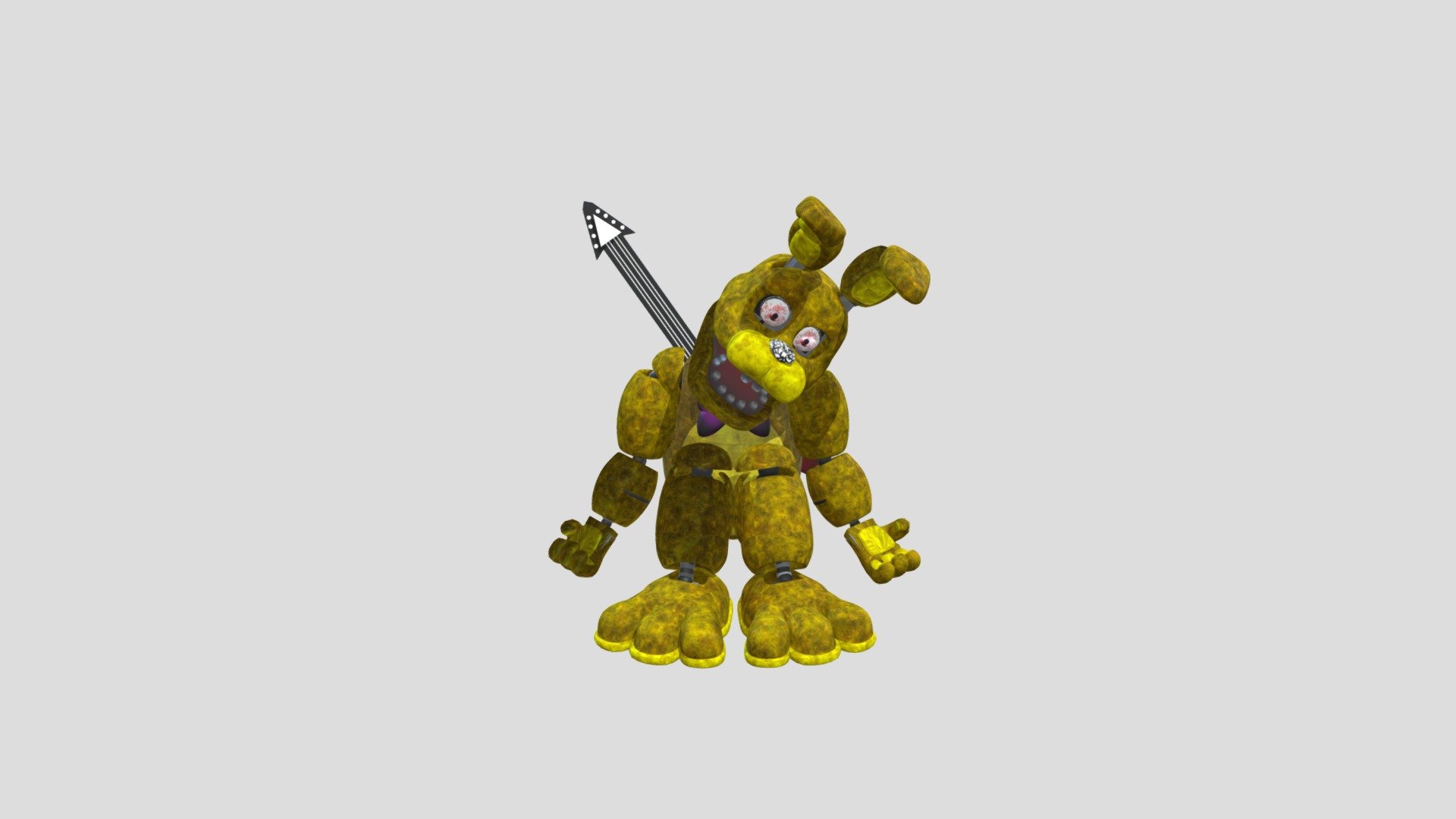 Yallow Bunny - Download Free 3D model by bonfoxywinter0953 [bbbdf74 ...