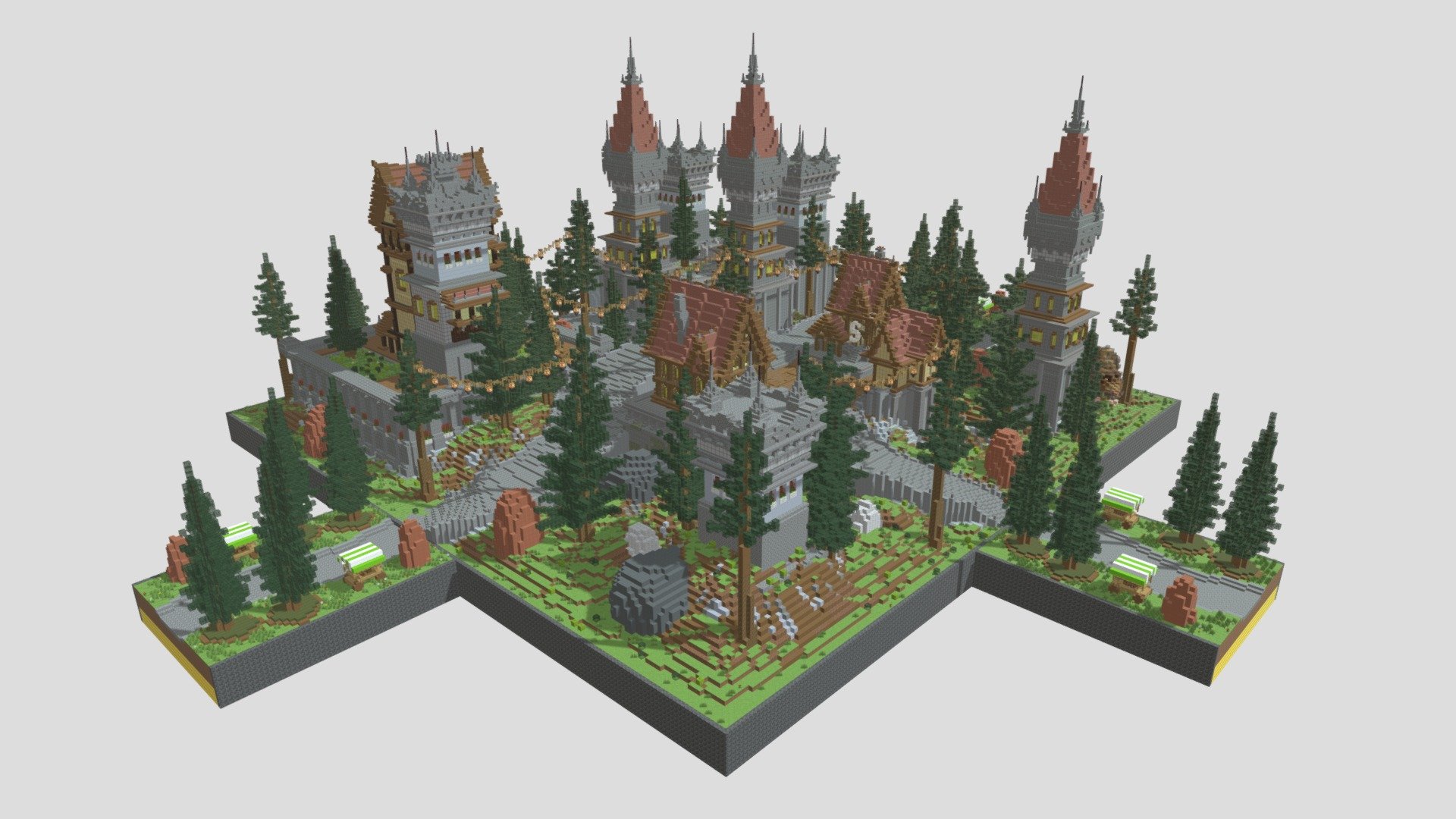HCF Spawn MEDIEVAL - 3D model by AstrumProjects [bbbee99] - Sketchfab