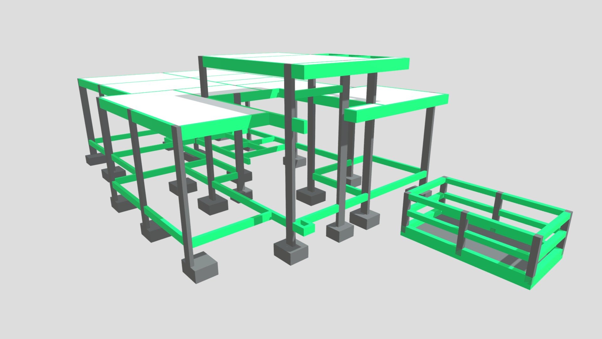 PROJETO ESTRUTURAL - THOMAS DOUGLAS - 3D model by Eng. Alison Lima (@alisonlima.eng) [bbbef91 ...