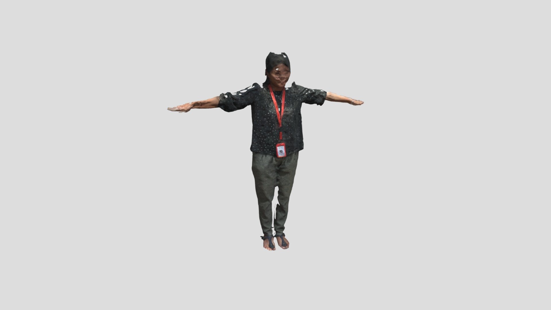 Objek Orang T pose - 3D model by TriHermaulina [bbc0486] - Sketchfab