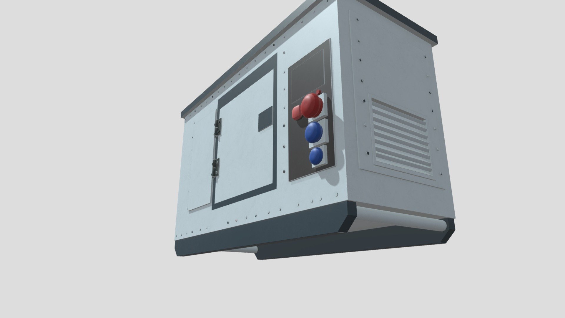 Genset - 3D model by vuthay [bbc0dd4] - Sketchfab