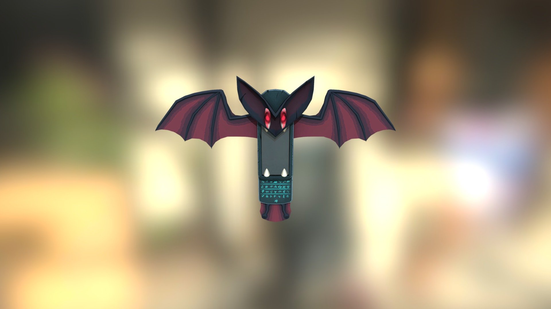 Bat Phone Sketch Fab - 3D model by HugoLapalme [bbc2257] - Sketchfab