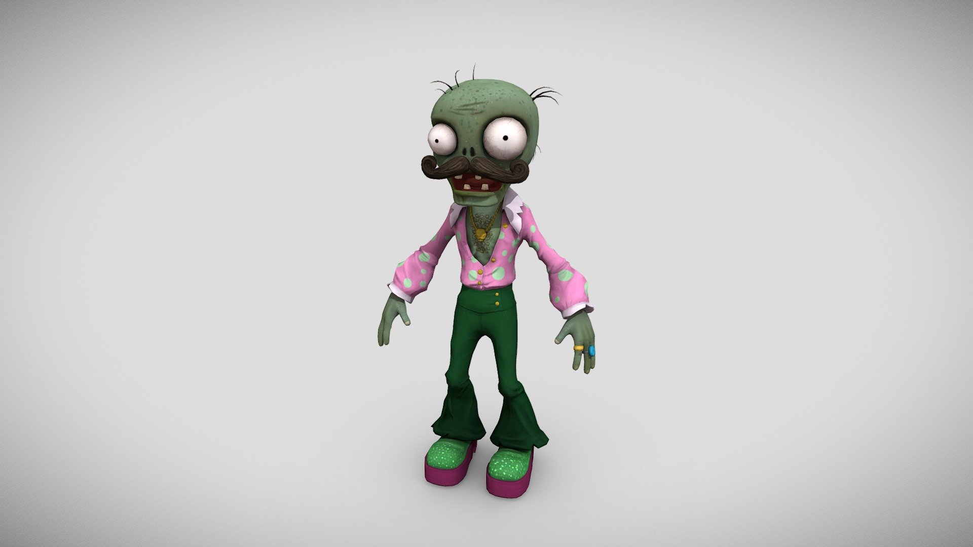 Backup Dancer - PVZ Garden Warfare - Download Free 3D model by Nazar ...