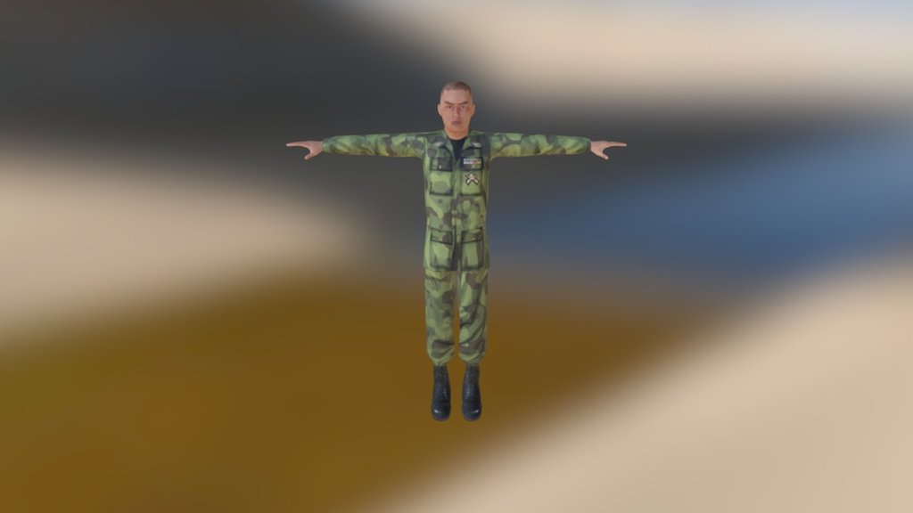 Modern Soldier 3ds Max - Download Free 3D model by ome20 [bbc271d ...