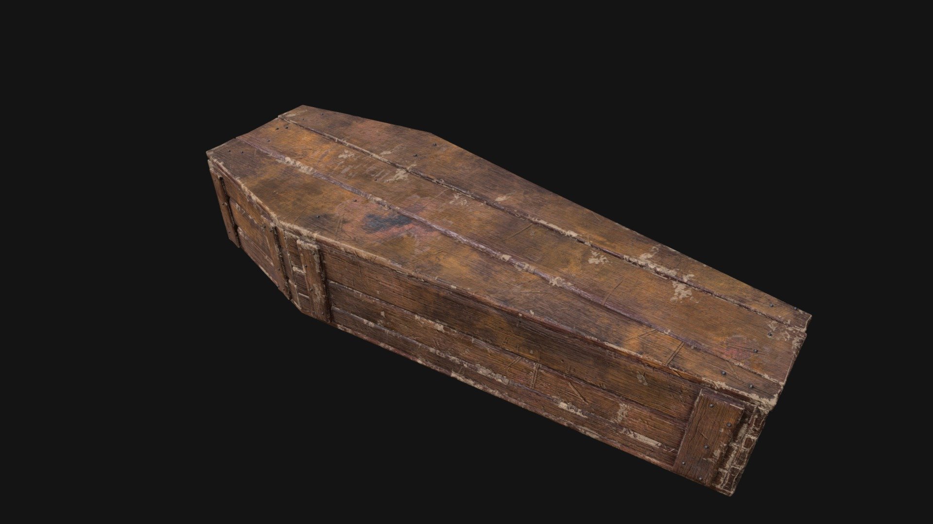 Rustic Wooden Coffin - Buy Royalty Free 3D model by Clockwork Creations ...