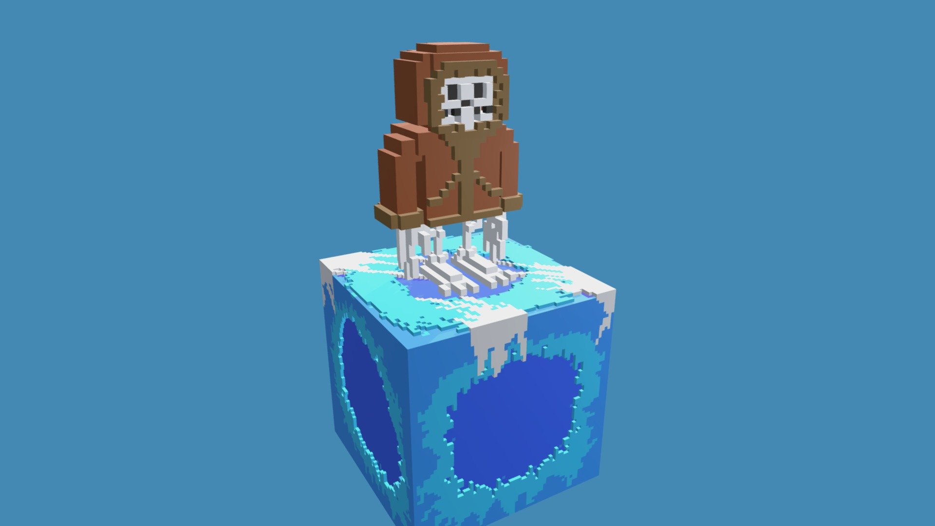 Skeleton with Cold - 3D model by hexiledGames [bbc5dbb] - Sketchfab