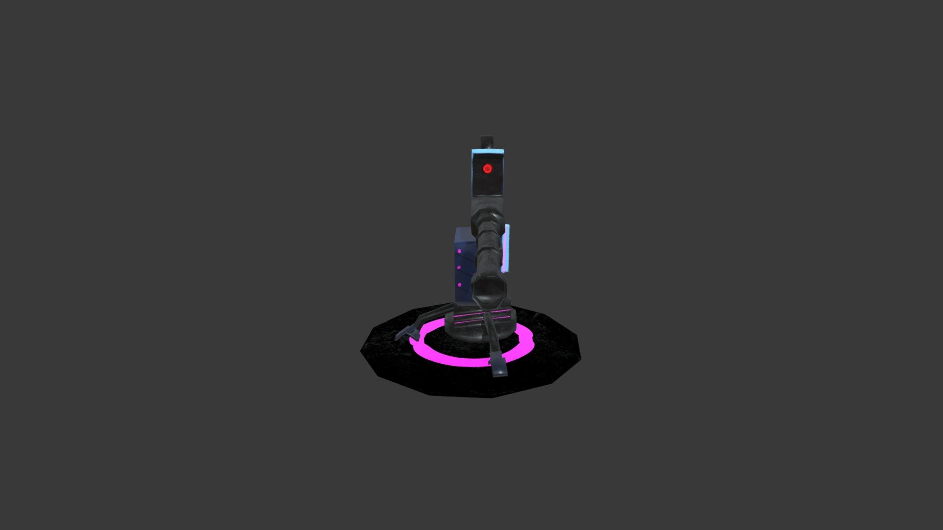 Turret - 3D model by F.Art [bbc6056] - Sketchfab