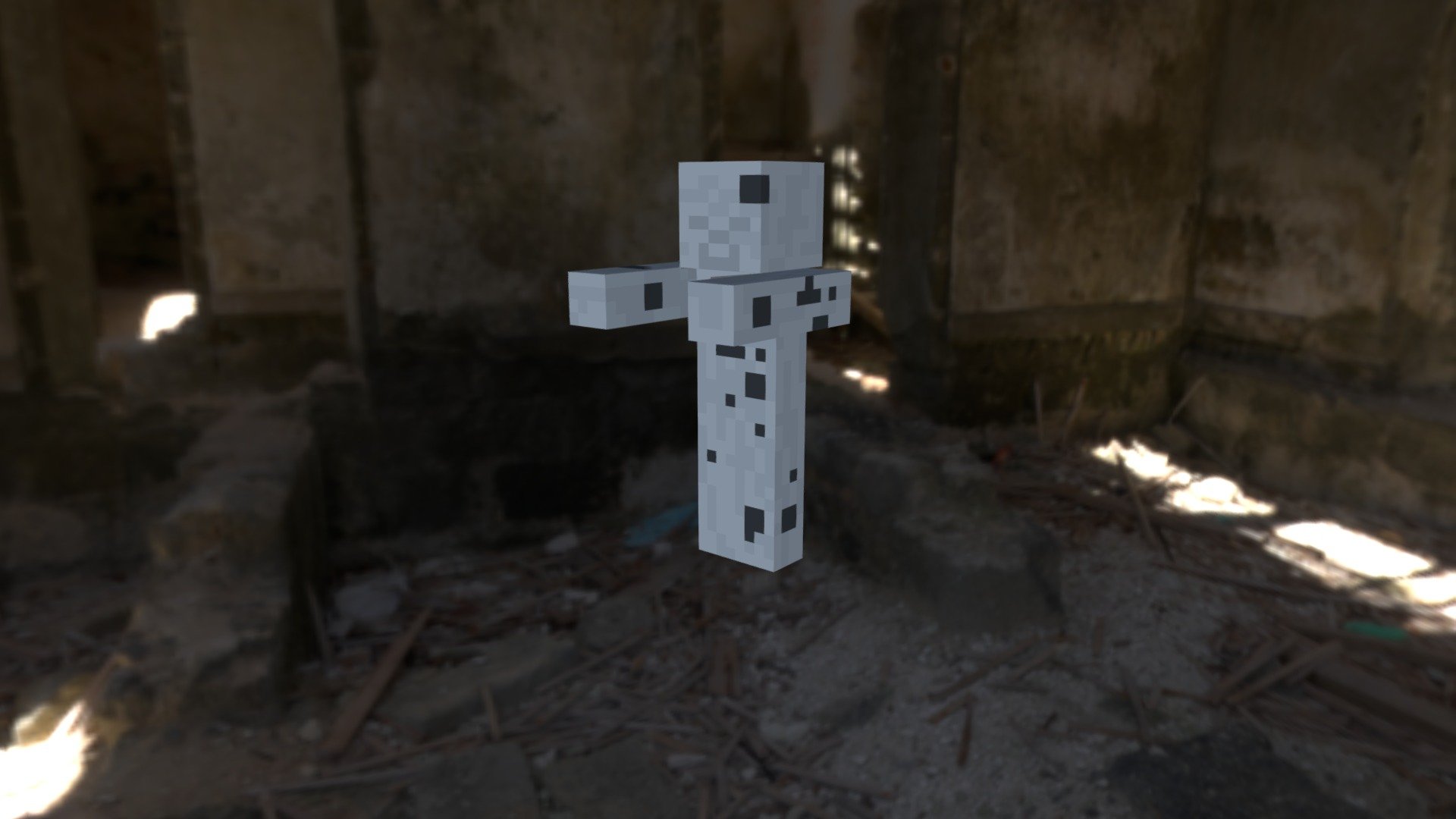 Stone Zombie (Kidblock) - Download Free 3D model by matthew13482 ...