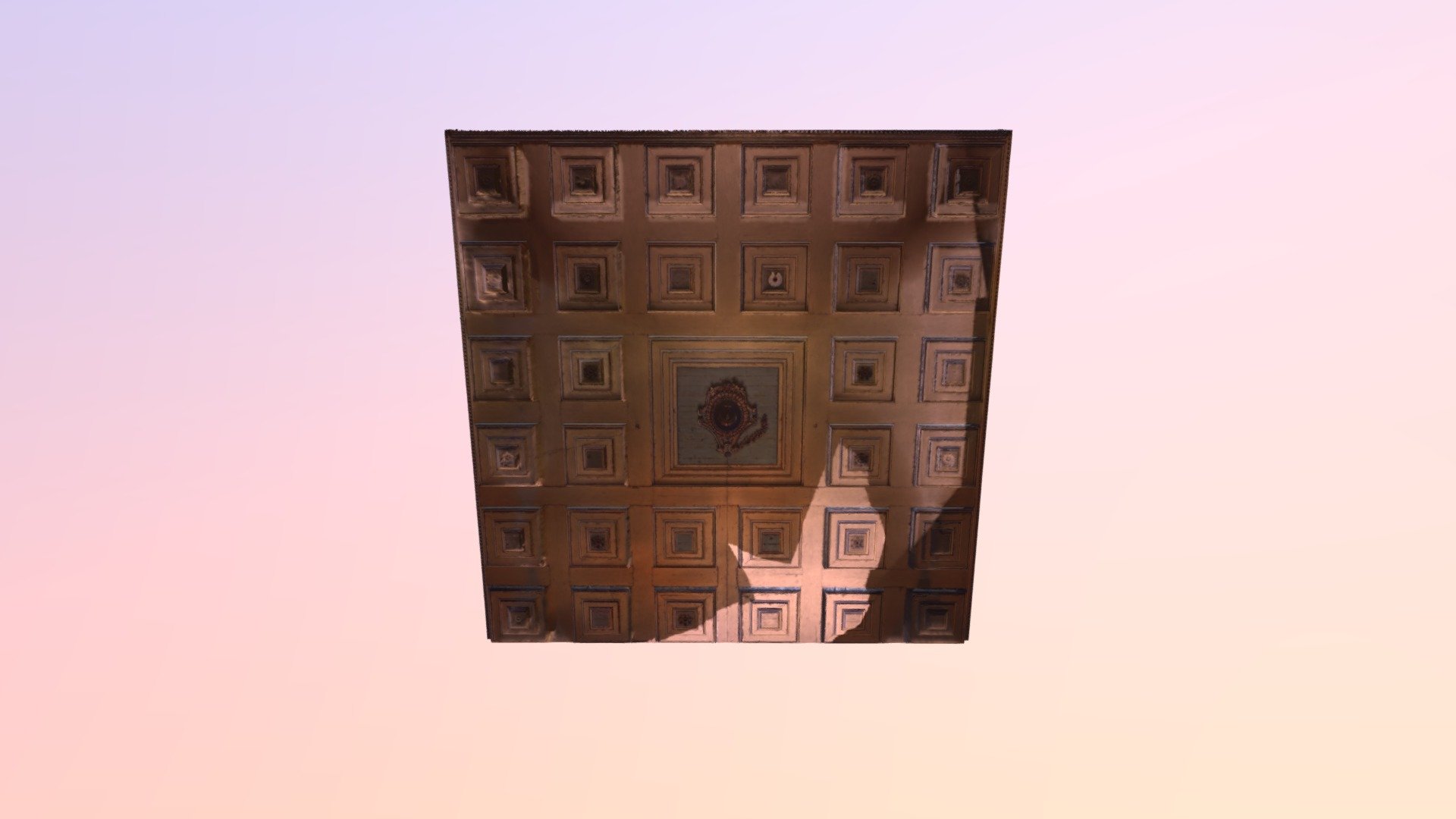 TOSSON MAIN HALL CEILING - 3D model by CETL (@cetlcufe) [bbc831c ...