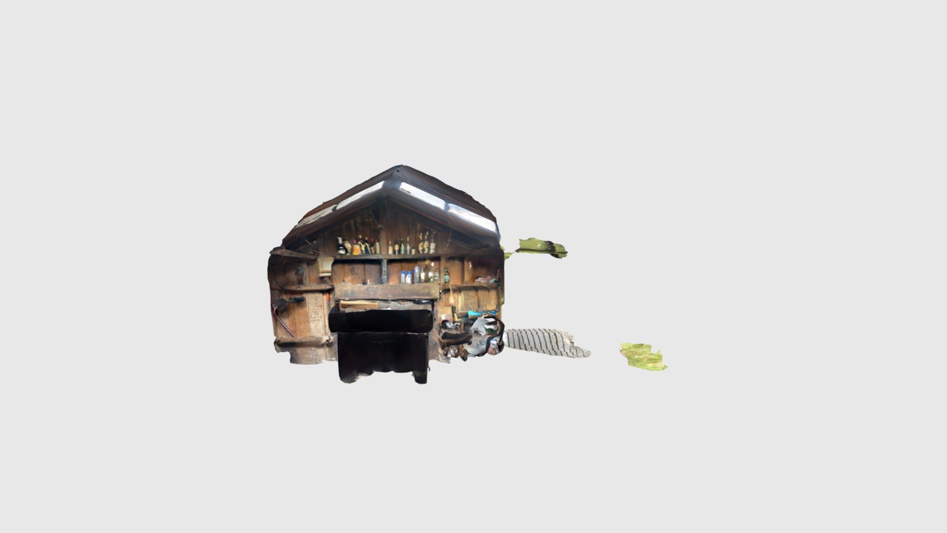 UREWERA HUT - Download Free 3D model by adamnz [bbc8e7d] - Sketchfab