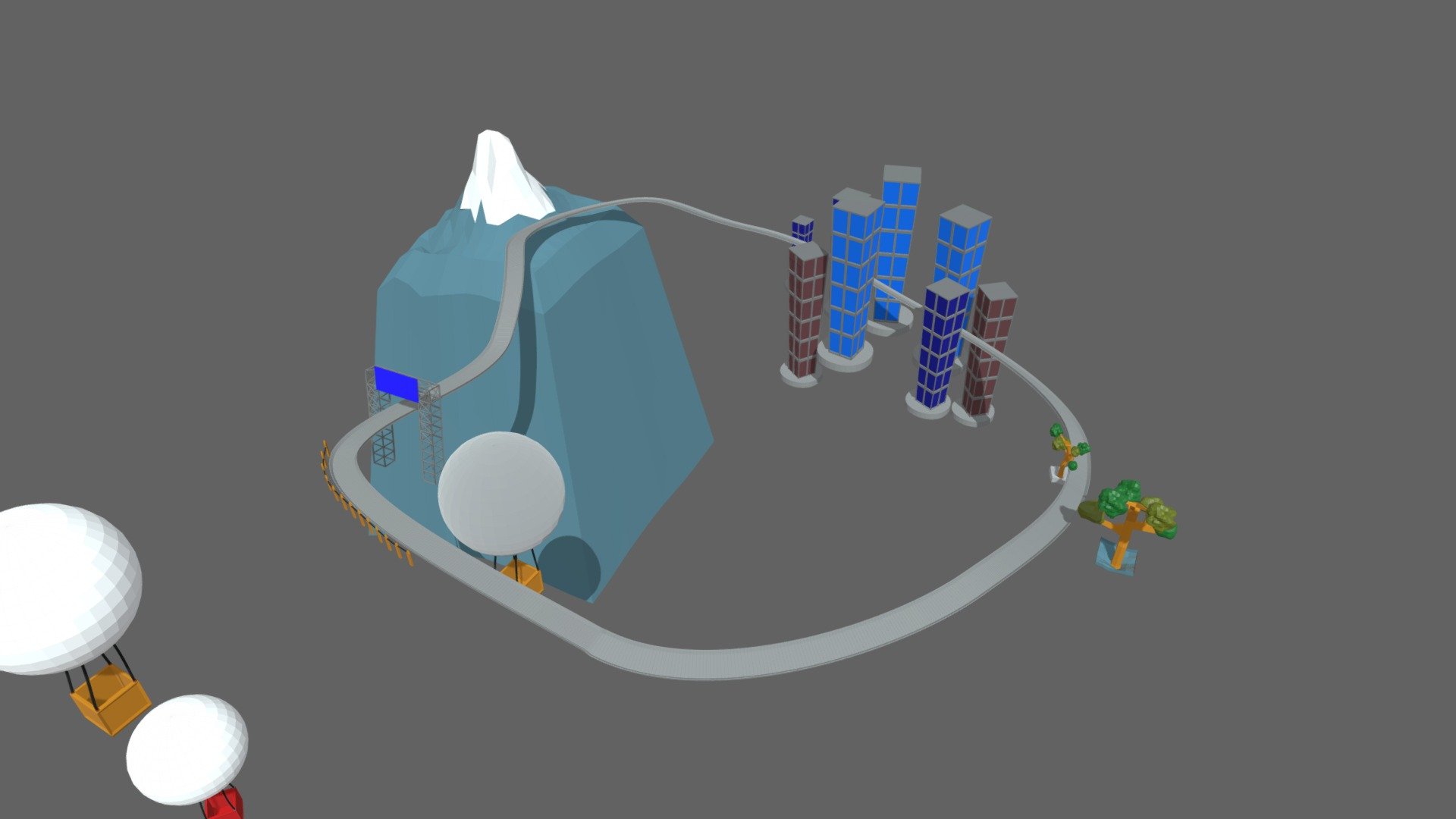Roll-Up scene - 3D model by Jeremie03 [bbcb564] - Sketchfab