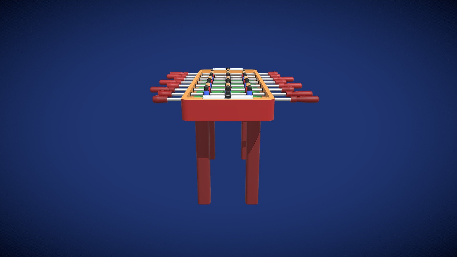 Table soccer - 3D model by Samroal [bbcbbd1] - Sketchfab