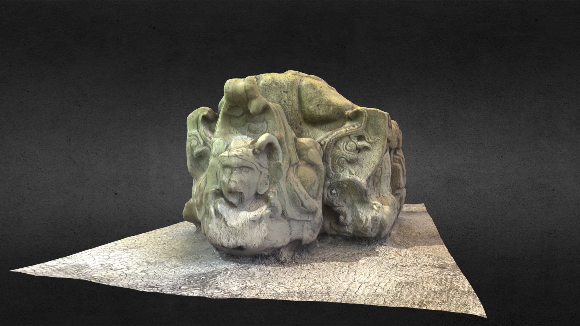 Altar M, Copan - Download Free 3D model by AtsushiNoguchi [bbccdbb ...
