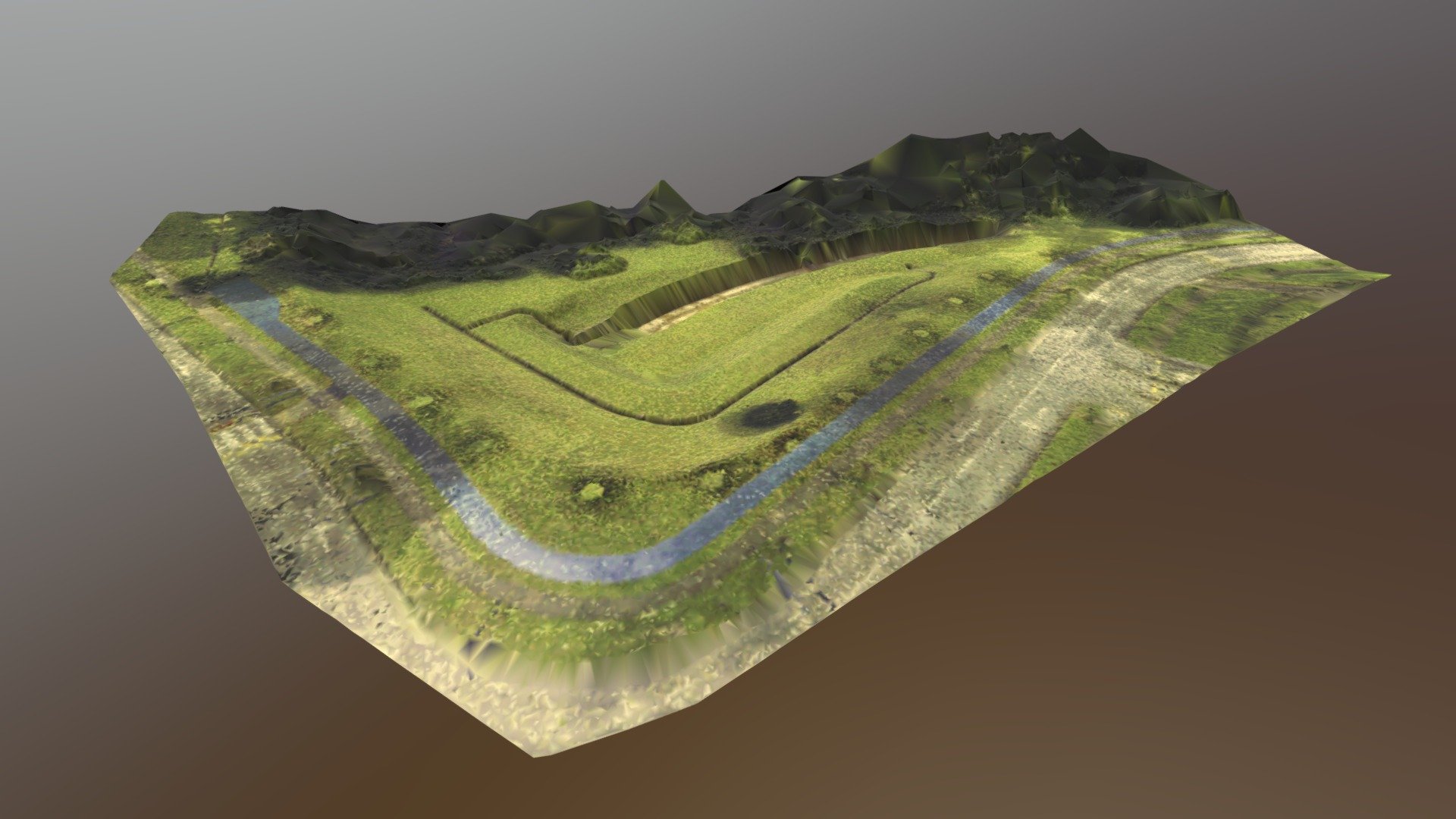 Landscape Mesh from Cyclone 3DR - 3D model by harizmansor [bbcf048 ...
