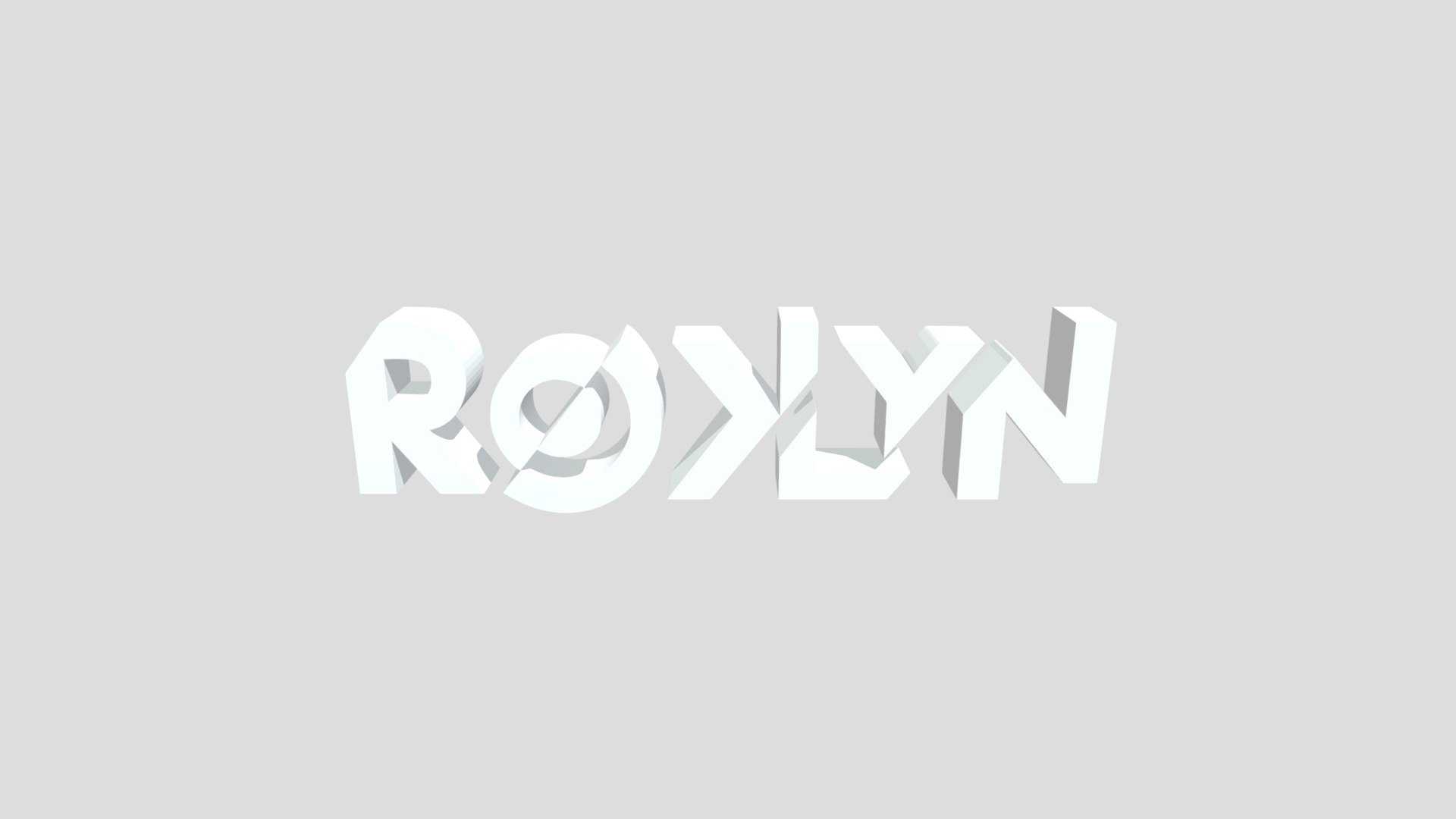 Roklyn Logotype - Download Free 3D model by fcrondesigns [bbcf47f ...