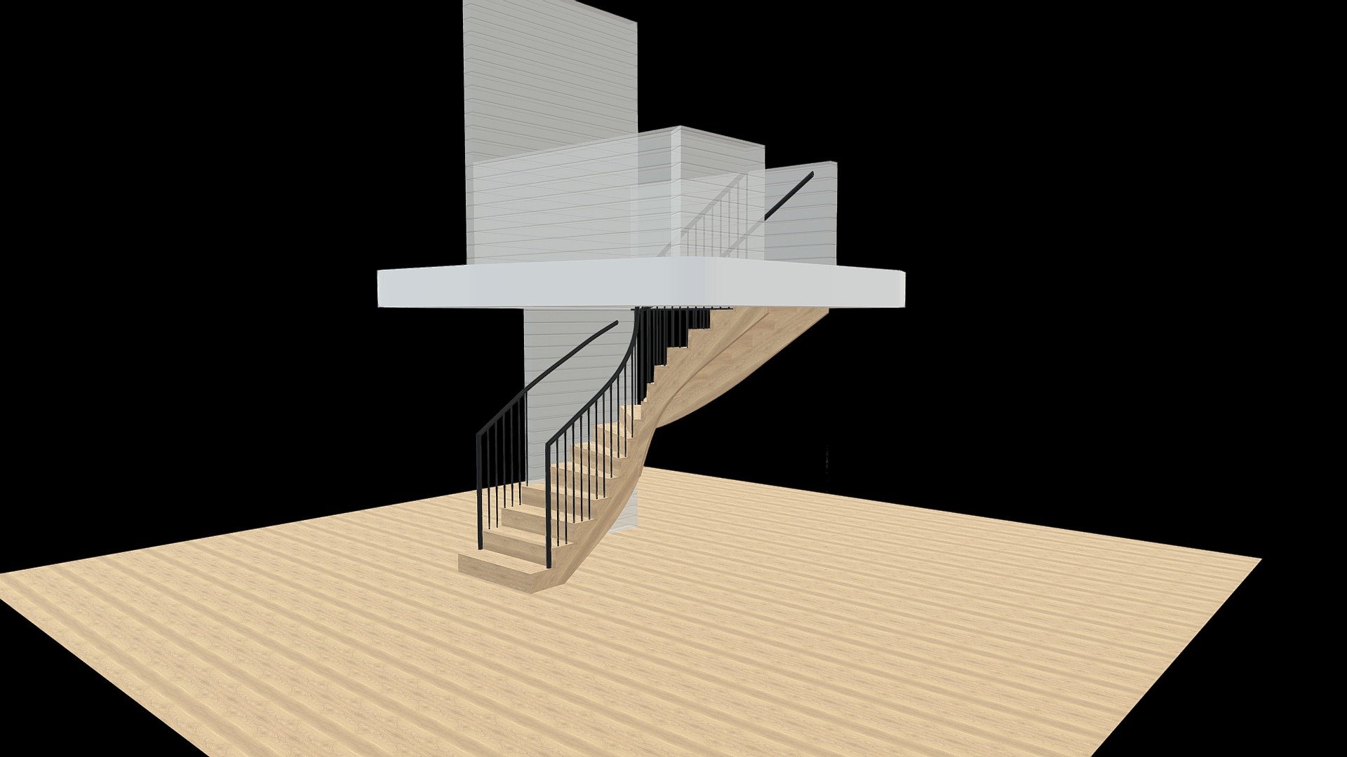 Per 4-1 with steel pins - Download Free 3D model by StaircaseDRAWINGS ...