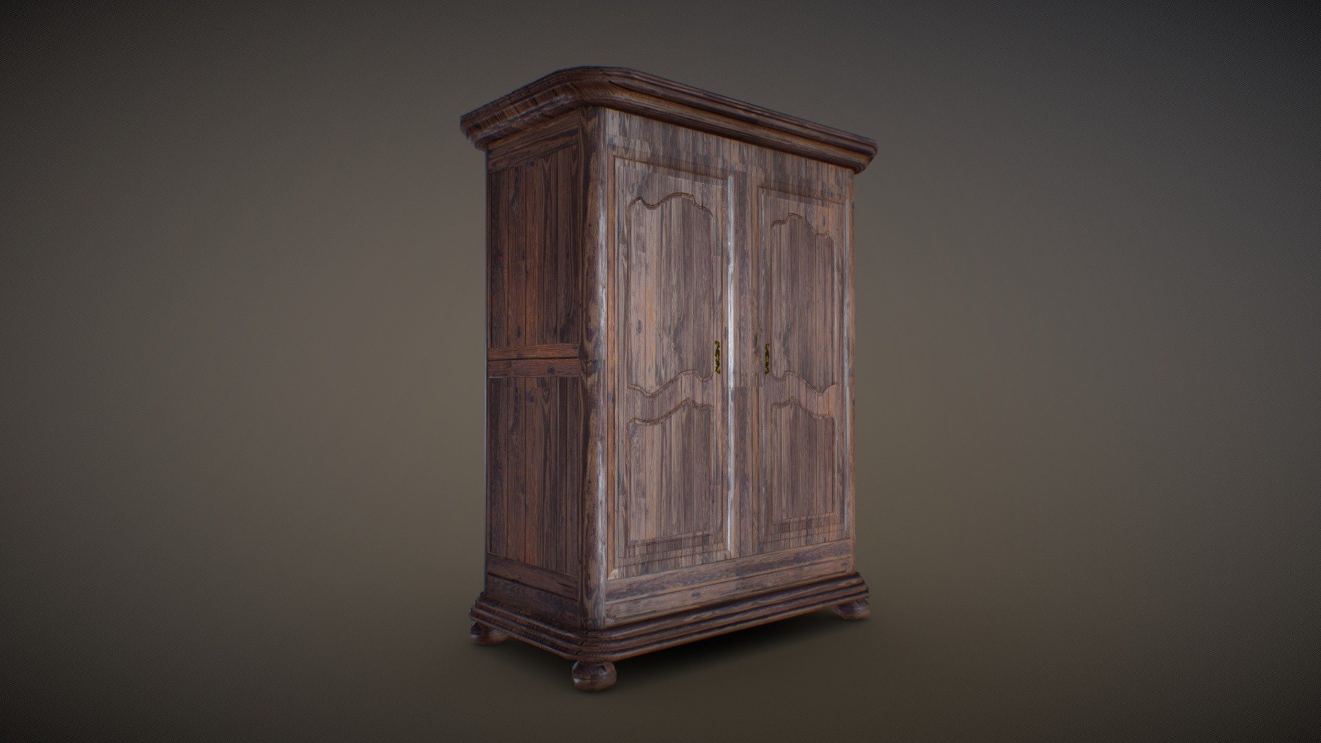 Armoire Texture Lowpoly - 3D model by yellokab [bbd197f] - Sketchfab