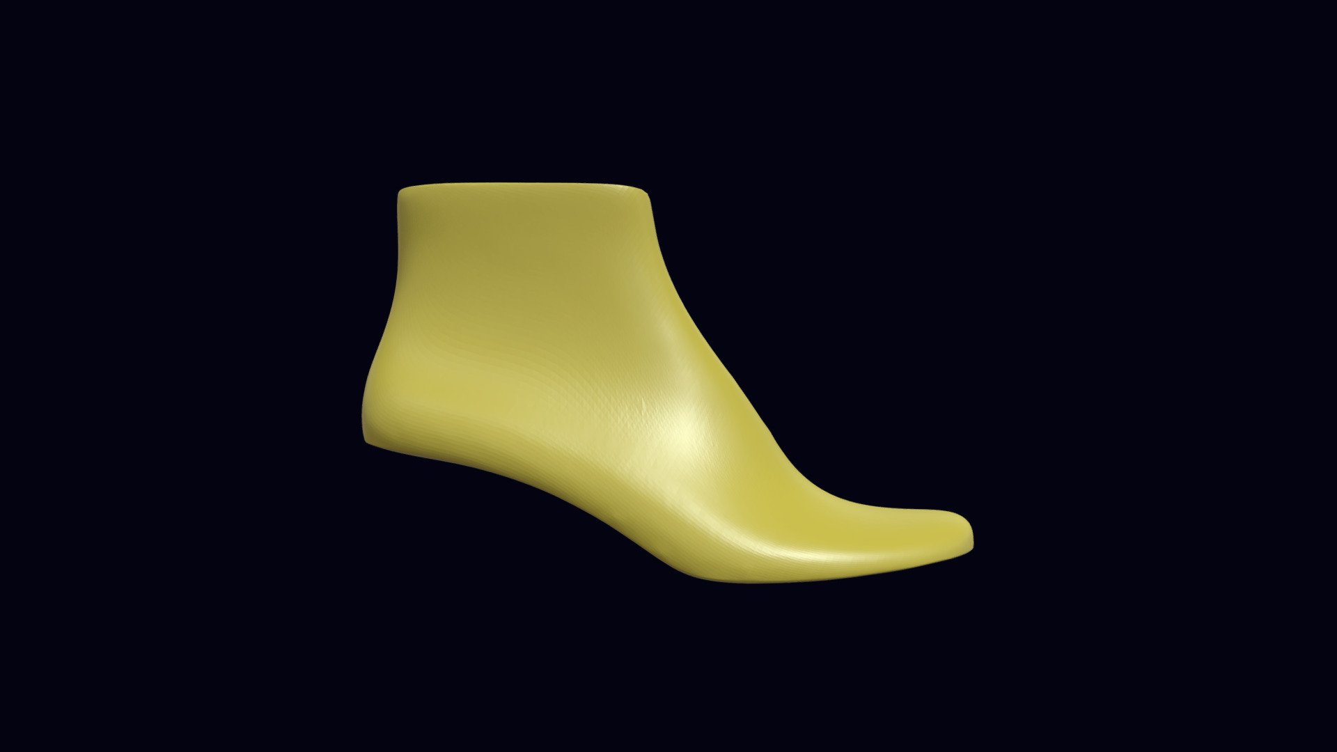 Womens Mid Heel Open Toe Sandal - 3D model by The Last Maker ...