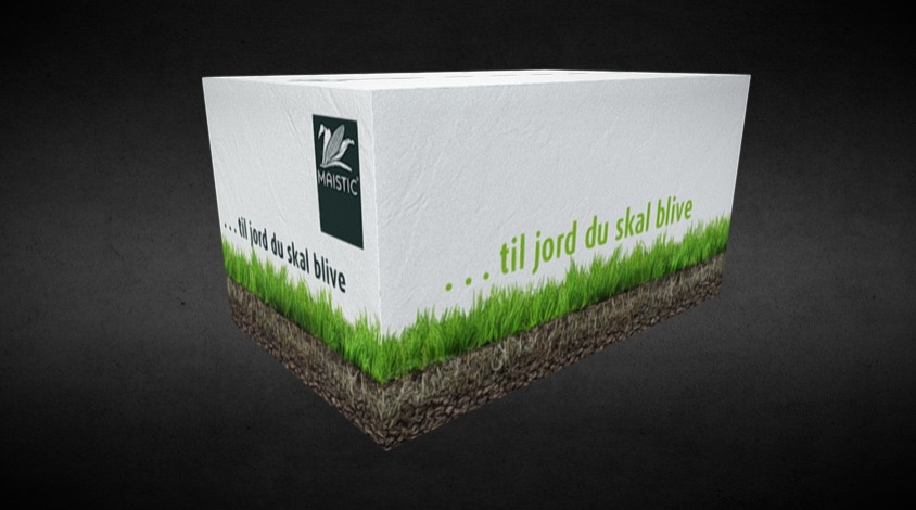 Karton design MAISTIC - white cardboard - 3D model by Maistic (@hvb ...
