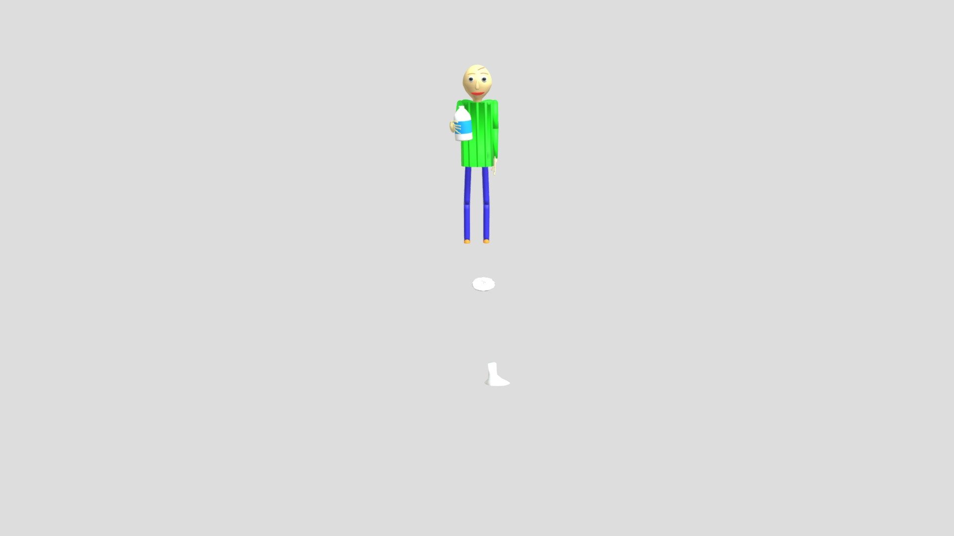 Baldi Bleach - 3D model by akselparris389 [bbd5ac7] - Sketchfab