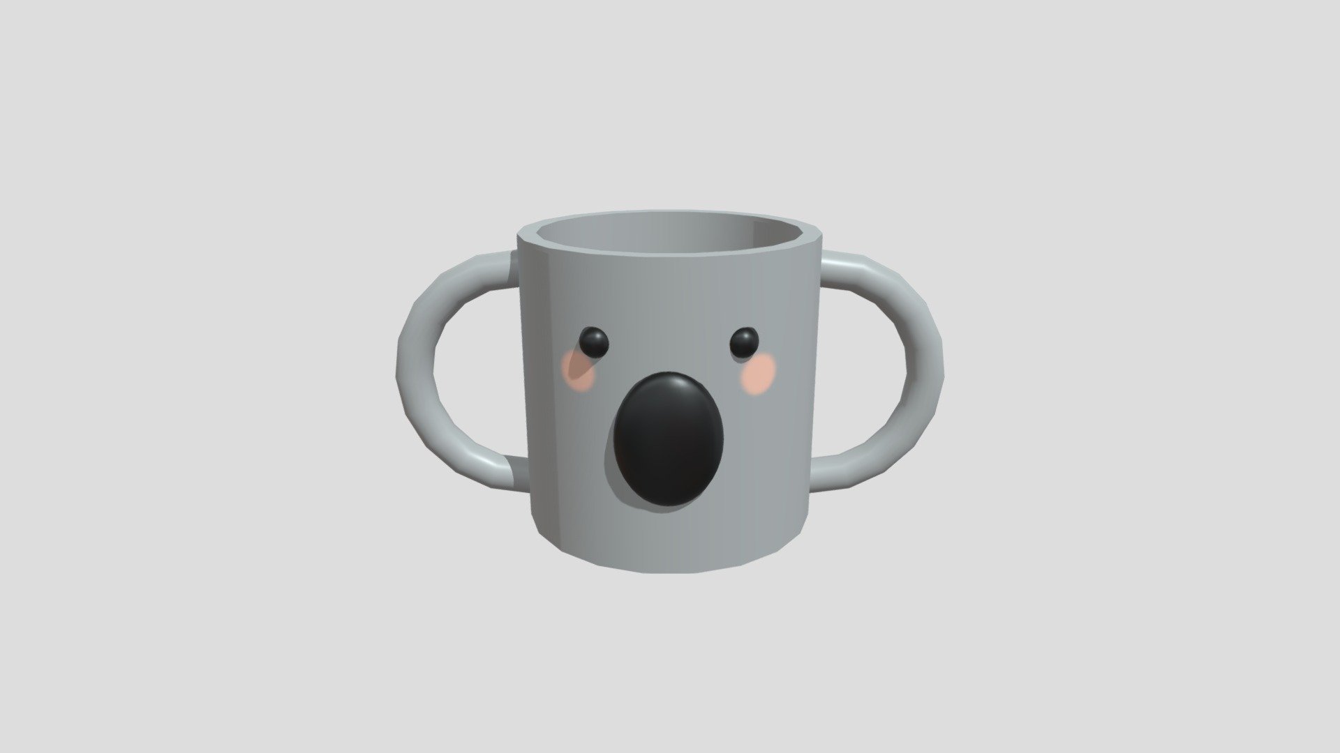 koalacup - 3D model by lisareglero [bbd6c01] - Sketchfab