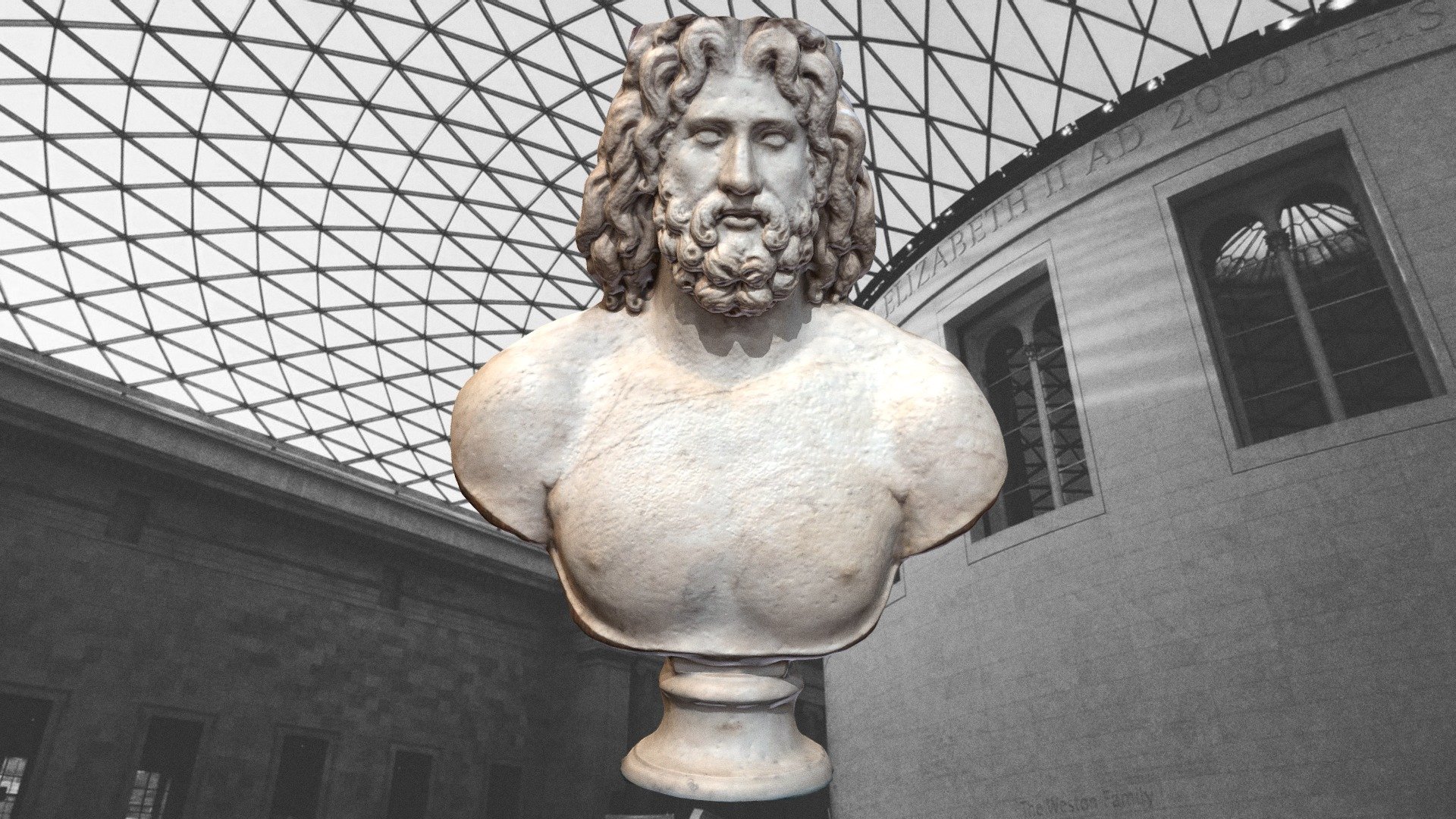 ZEUS COLOSSAL HEAD - BRITISH MUSEUM 2020 - Download Free 3D model by ...