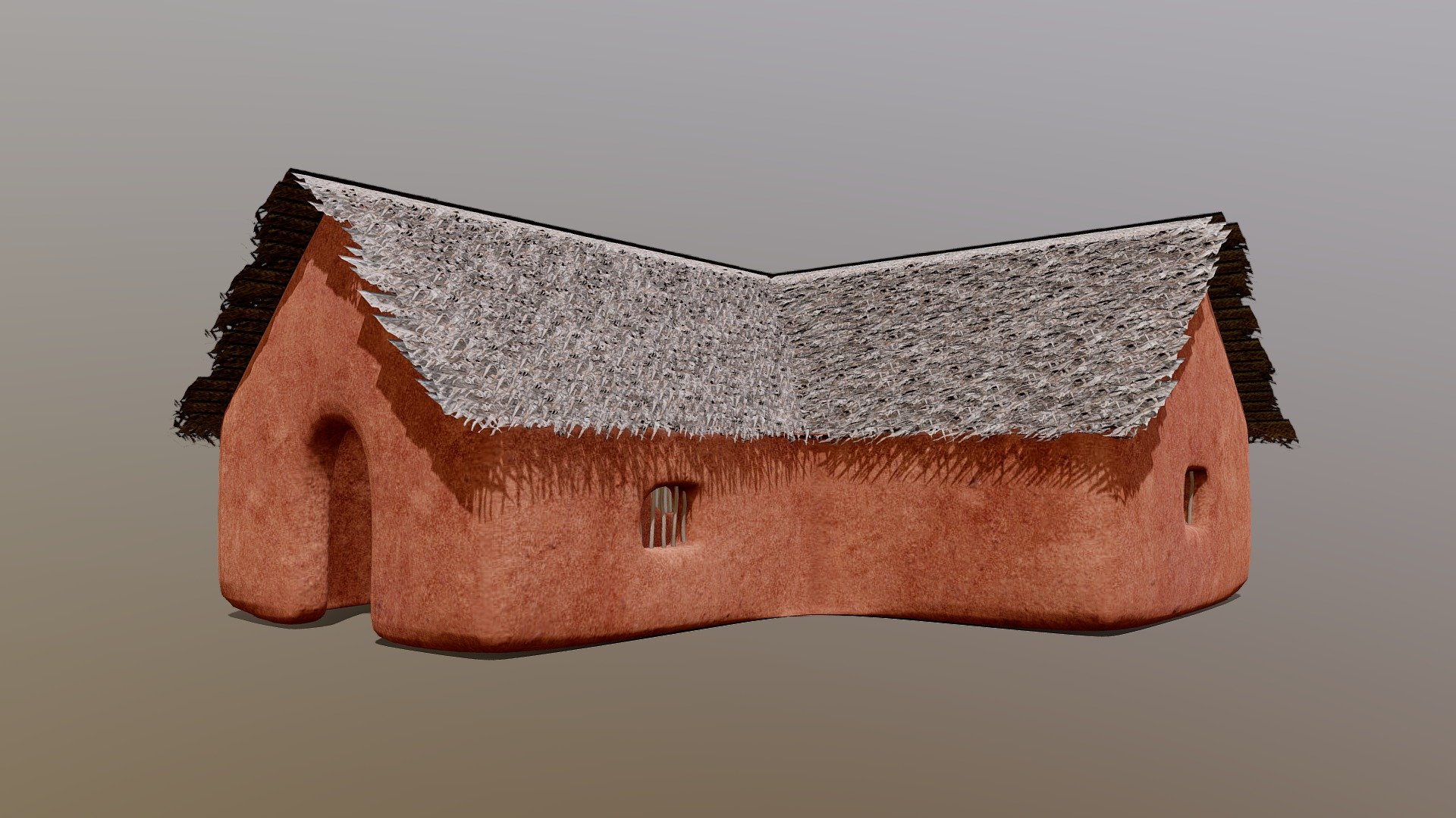 Thatched Hut - Download Free 3D model by stealth86 [bbd820f] - Sketchfab