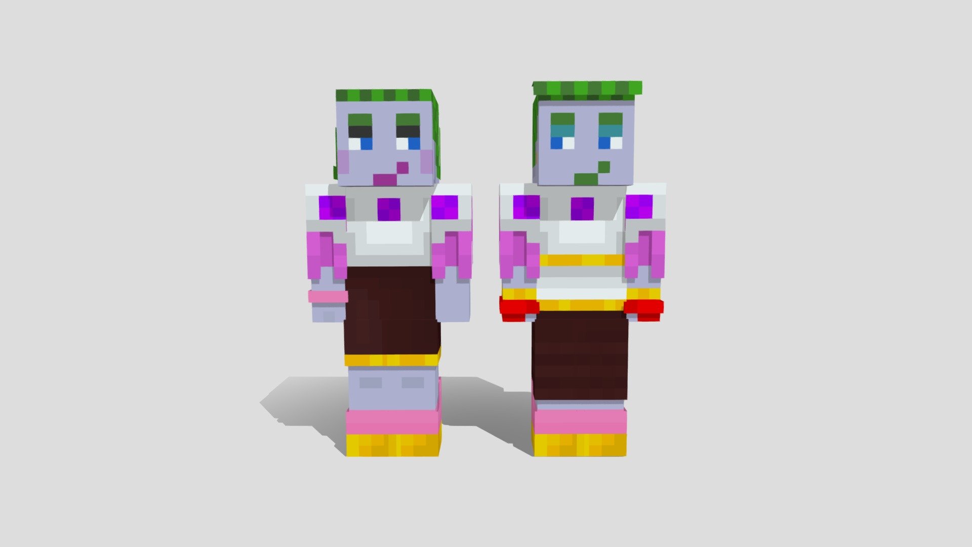 Velvet and Venner in pink - 3D model by Ferost (@Ferost21) [bbd85d1 ...