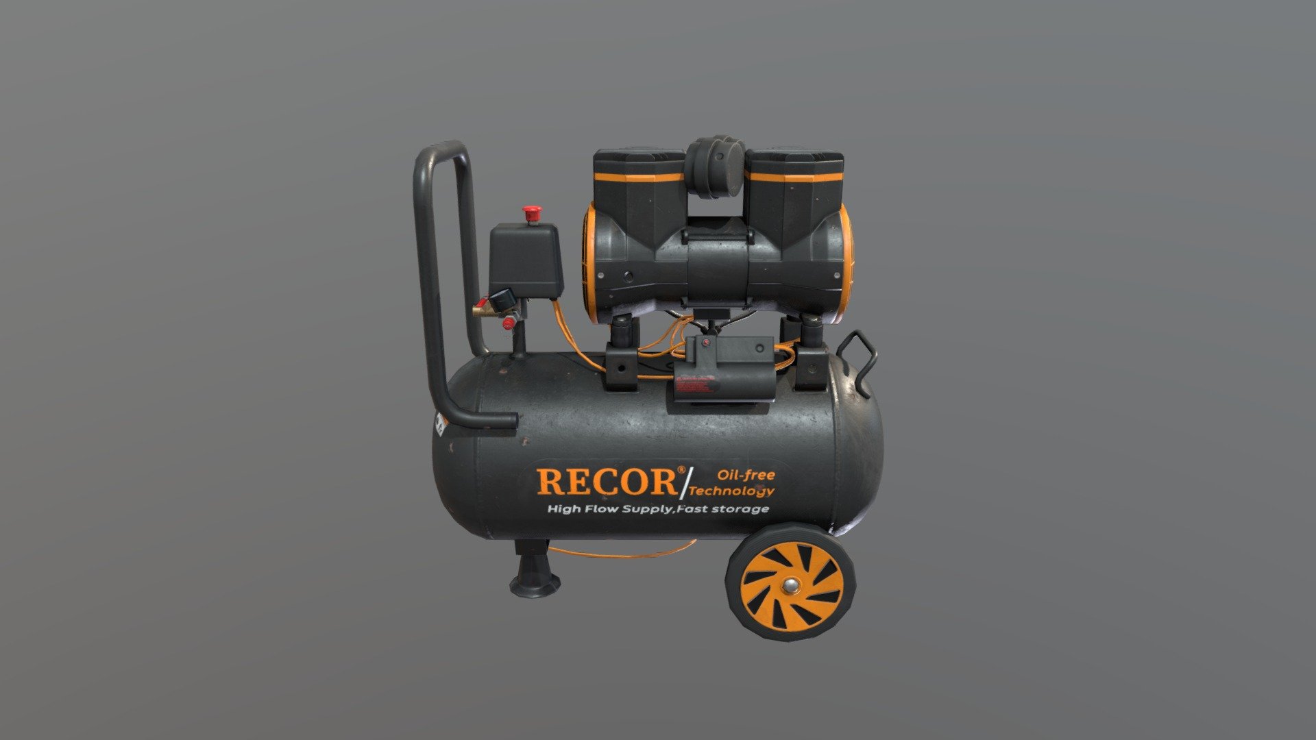 Air Compressor - 3D model by paruryanrobert7 [bbdb9dd] - Sketchfab