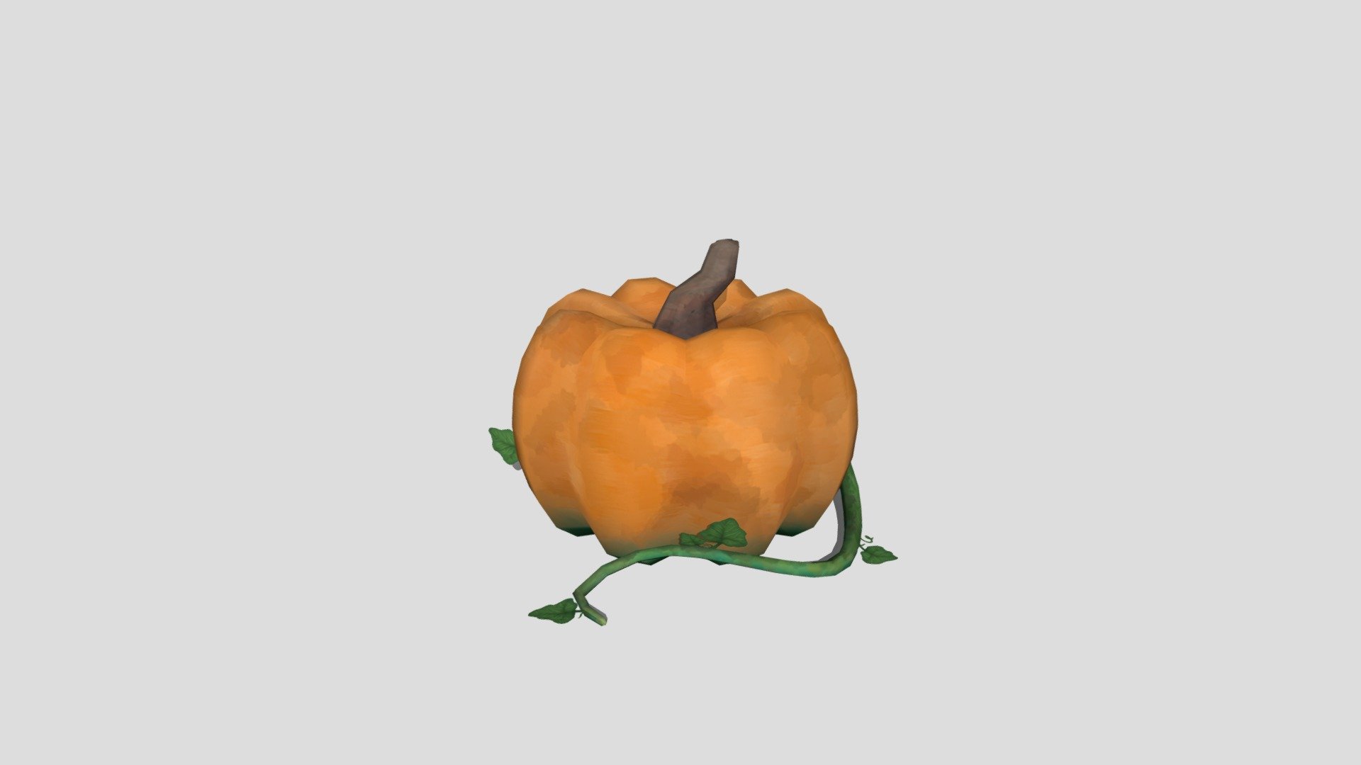 Stylized Pumpkin - 3D model by Heklalinya [bbdbea8] - Sketchfab