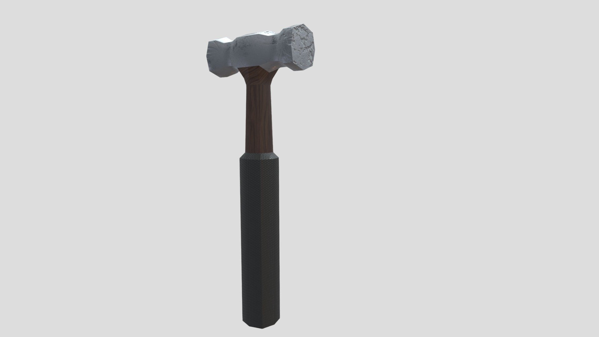 Textured Hammer - 3D model by paperclipee [bbdc2e3] - Sketchfab
