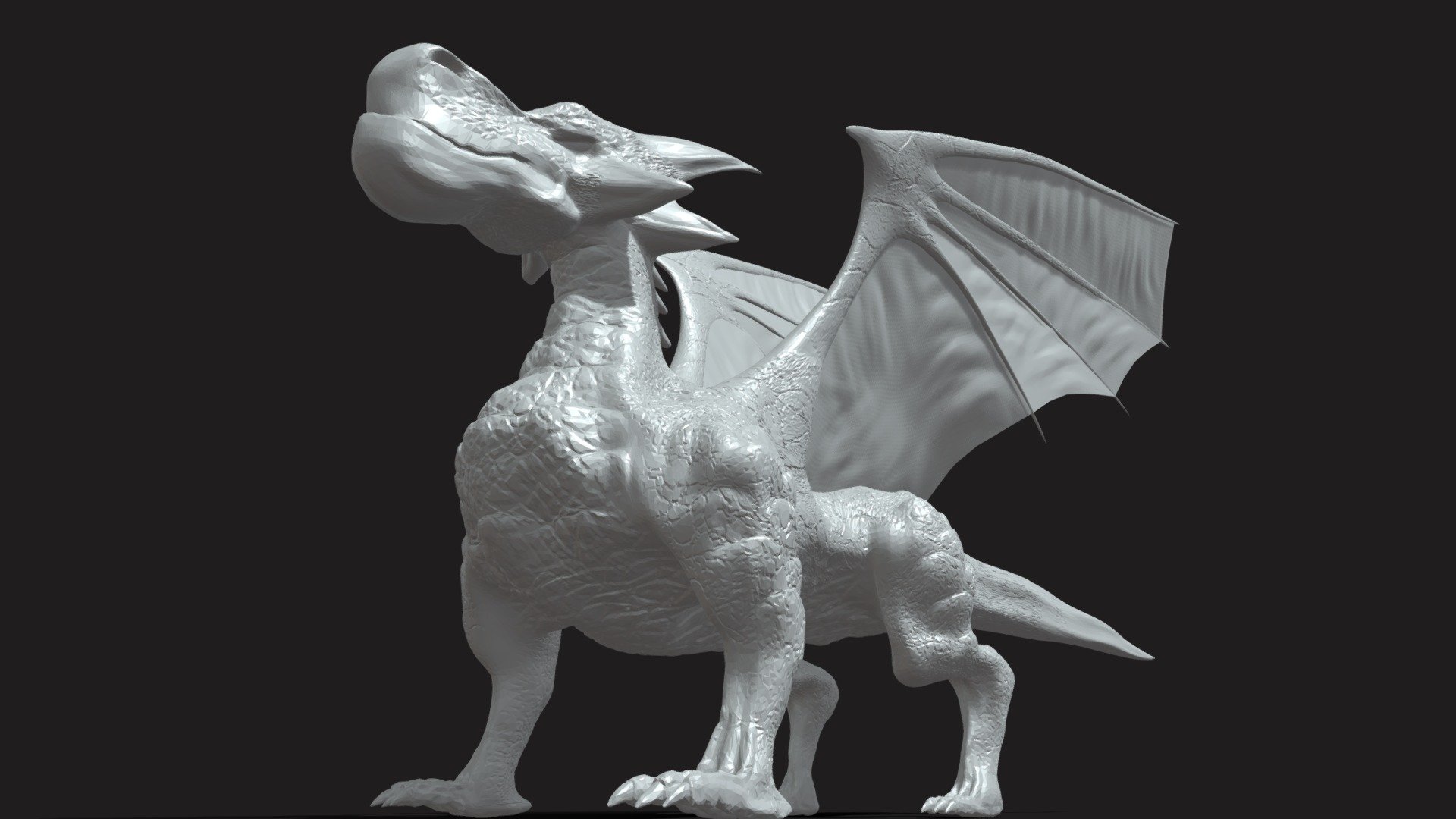 Dragon Sculpt - Buy Royalty Free 3D model by Eddy_N. [bbddb06 ...