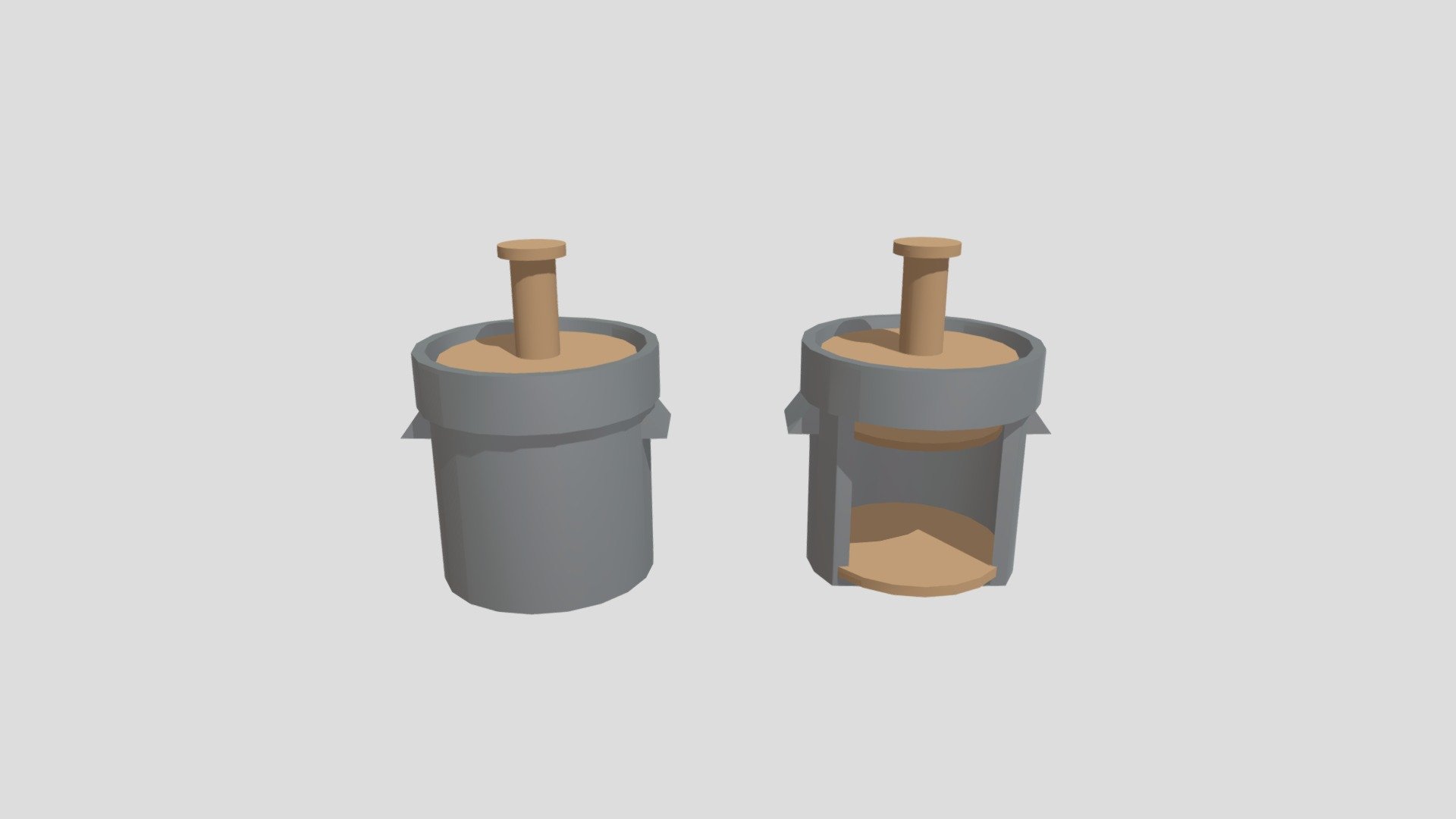 Trash compactor v3 - 3D model by HPTC [bbde58f] - Sketchfab