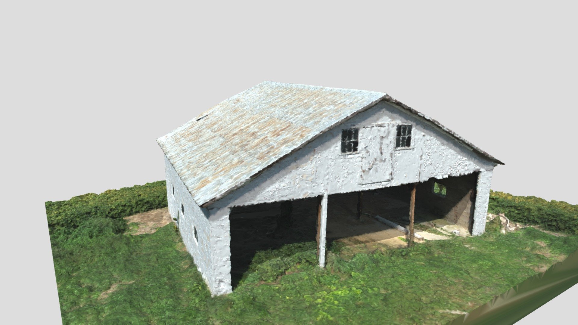 Barn - Download Free 3D model by mpburton [bbdf127] - Sketchfab