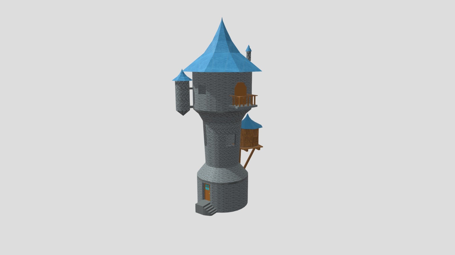 WizardTower - 3D model by william.bouwman [bbdf99b] - Sketchfab