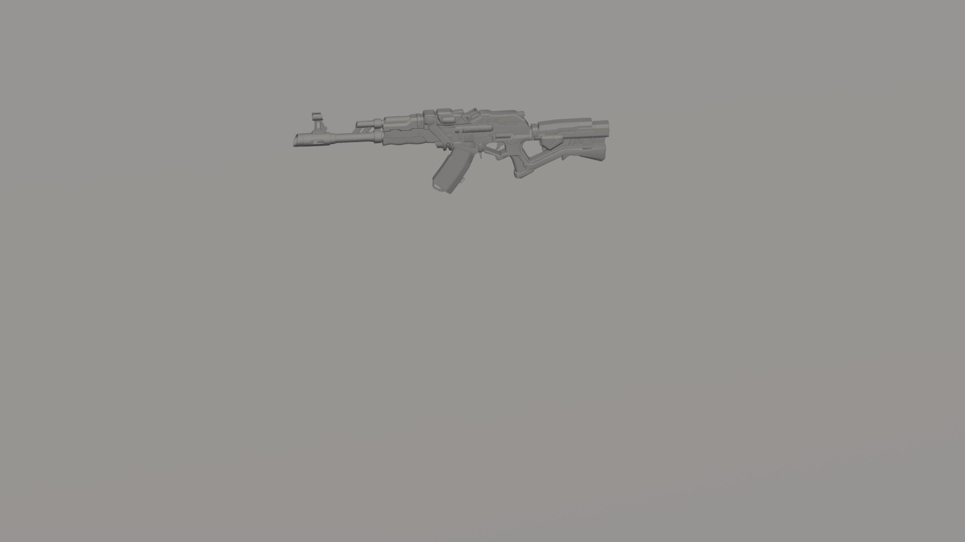 cyber-ak-rifle - 3D model by 桐ヶ谷和人 (@20153171) [bbe034c] - Sketchfab