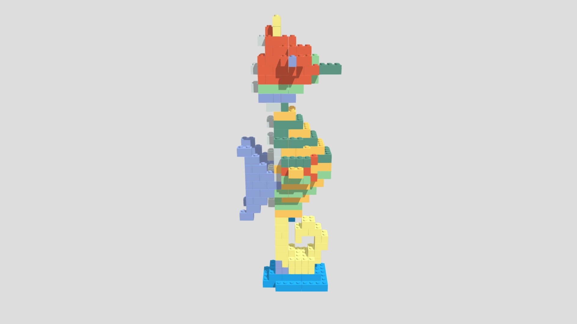 Sea Horse - 3D model by Jeet Mukesh Hirani (@jeethhirrani) [bbe04e5 ...