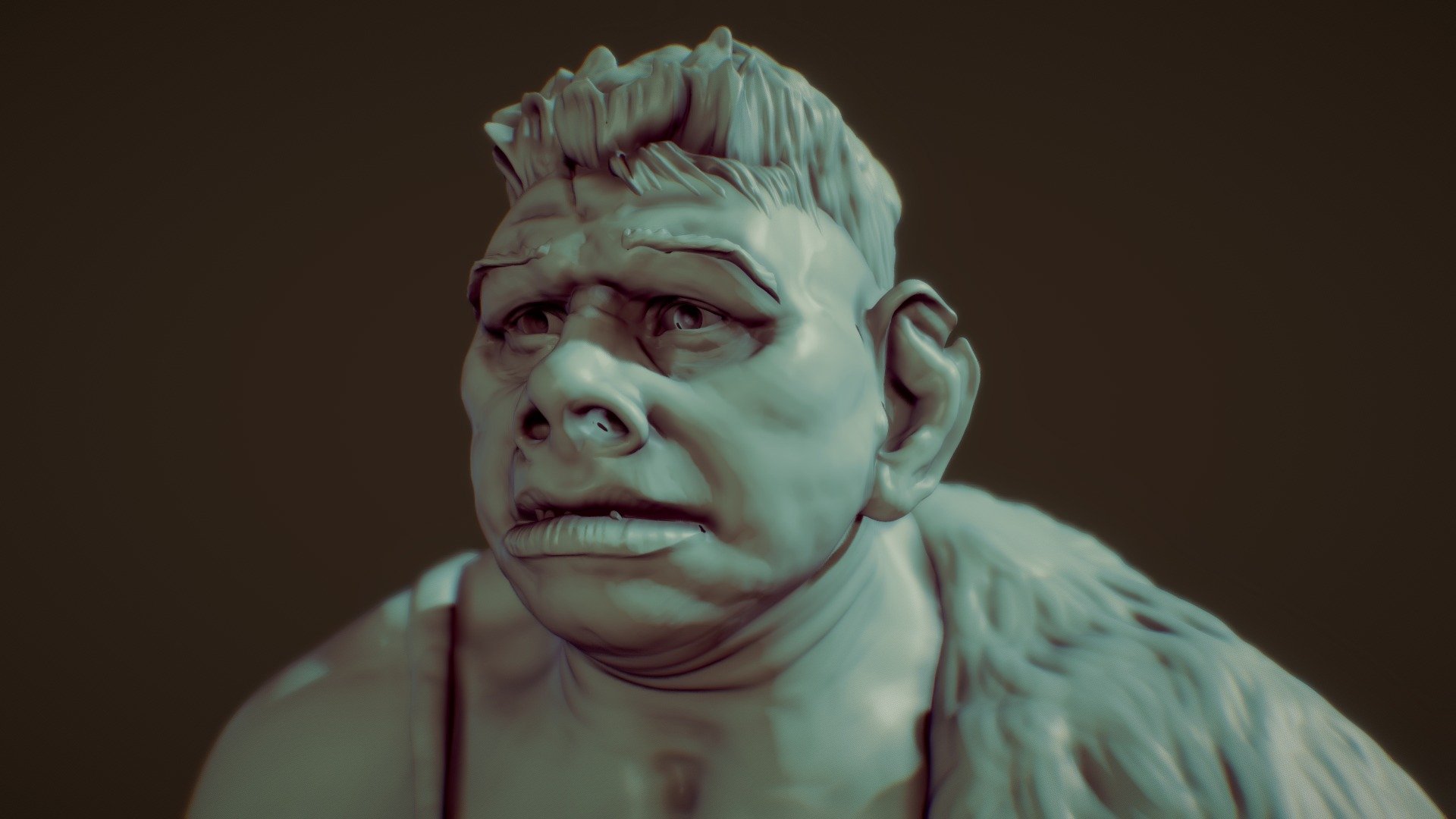 Grawp - Sketch - 3D model by Gustavo Medeiros (@Gustavo.Medeiros ...