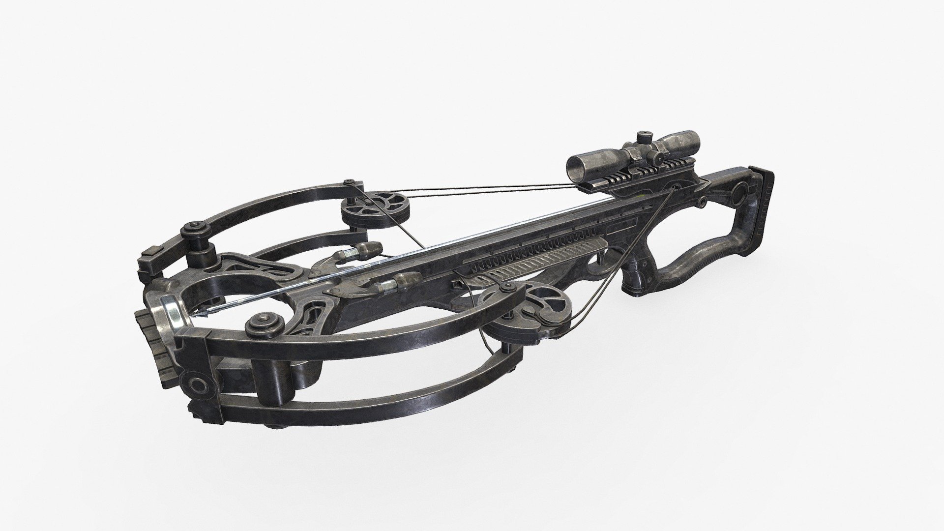 Crossbow - Download Free 3D model by Pieter Ferreira (@Badboy17Aiden ...